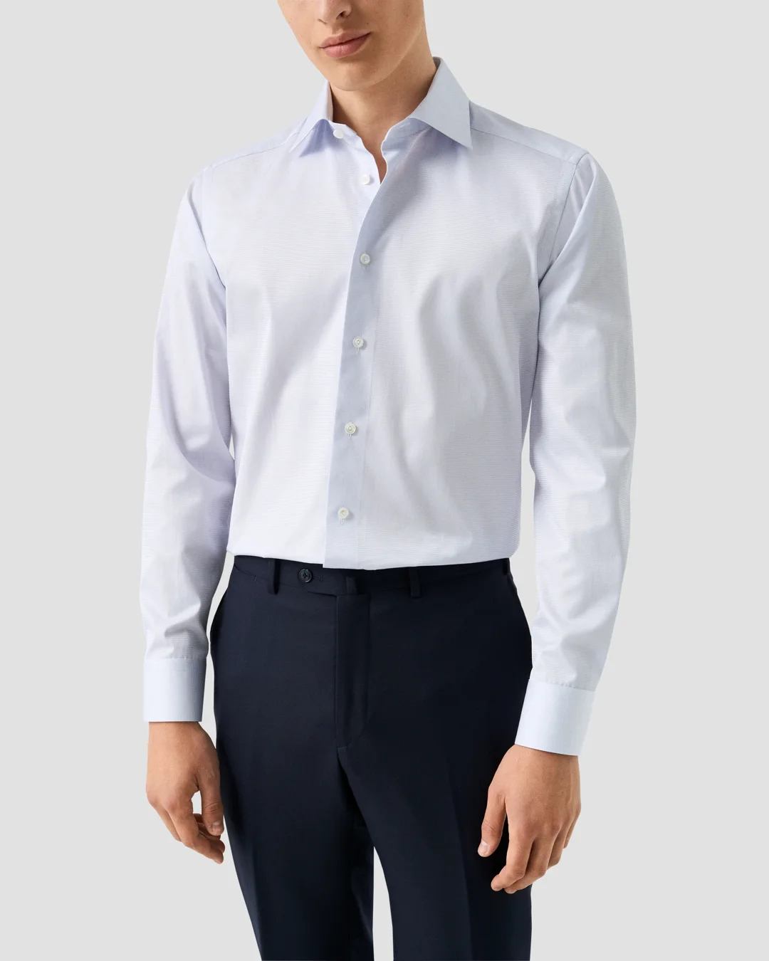 Semi Solid Supima 120 Shirt - Eton