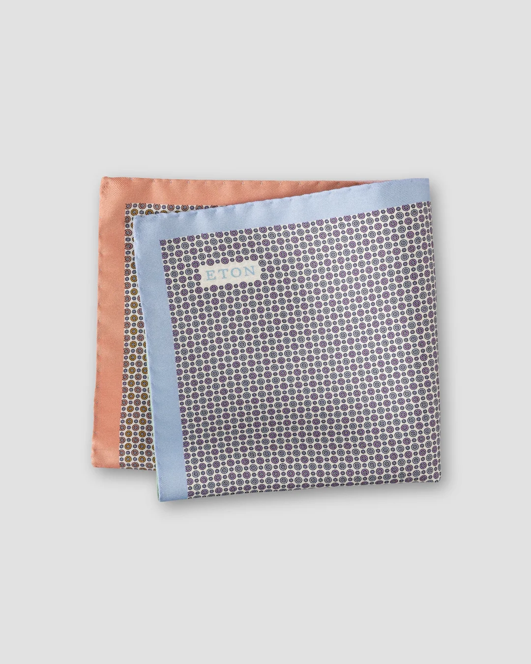 Four-Sided Silk Pocket Square - Eton