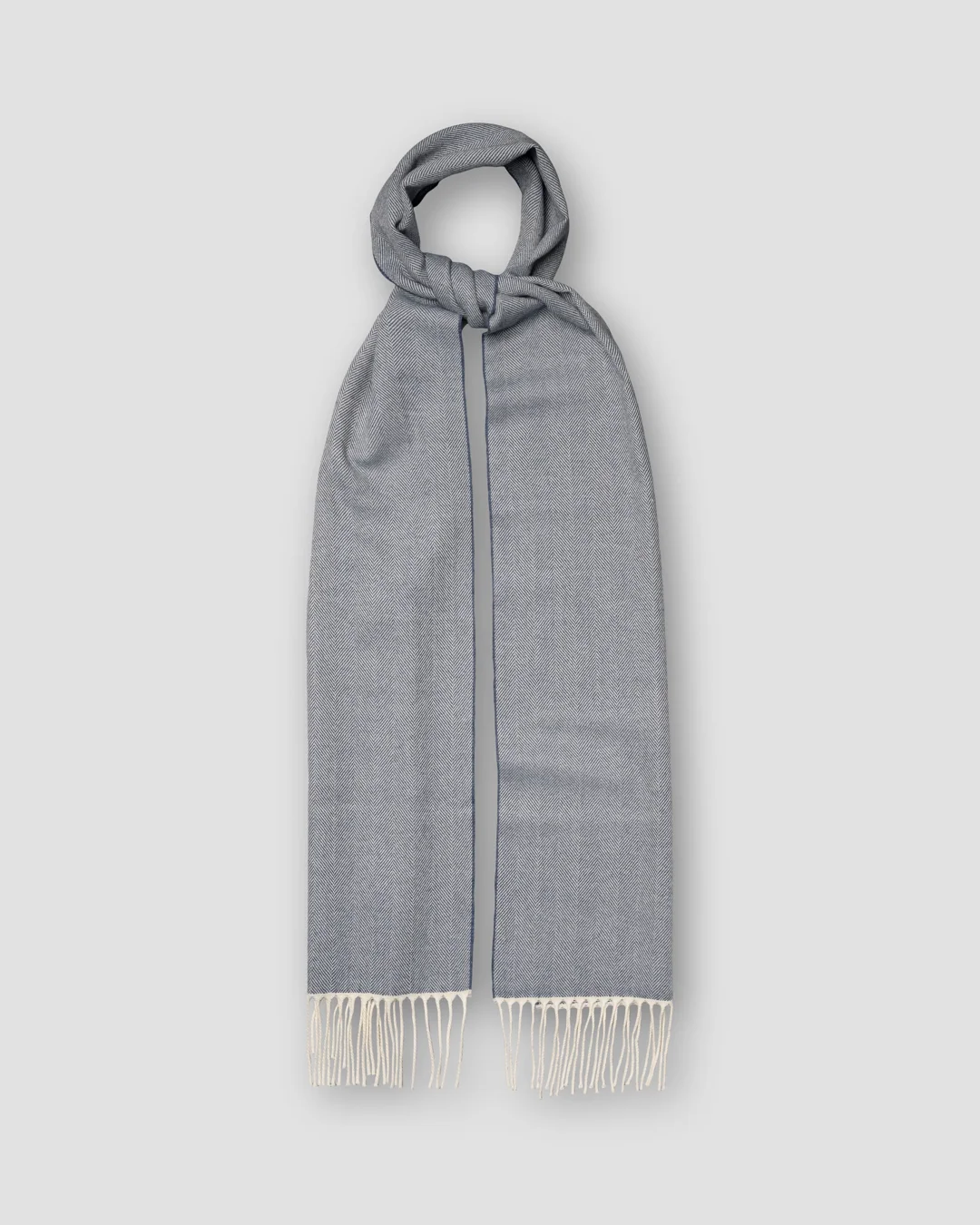Herringbone Merino Wool Scarf - Eton