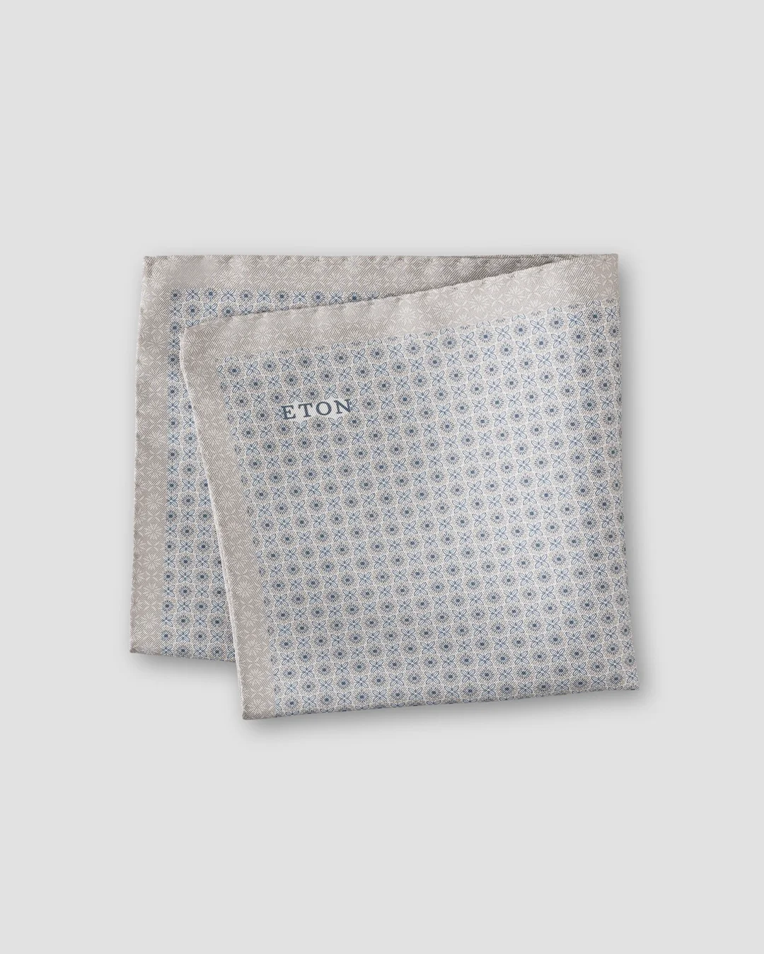 Geometric Silk Pocket Square - Eton