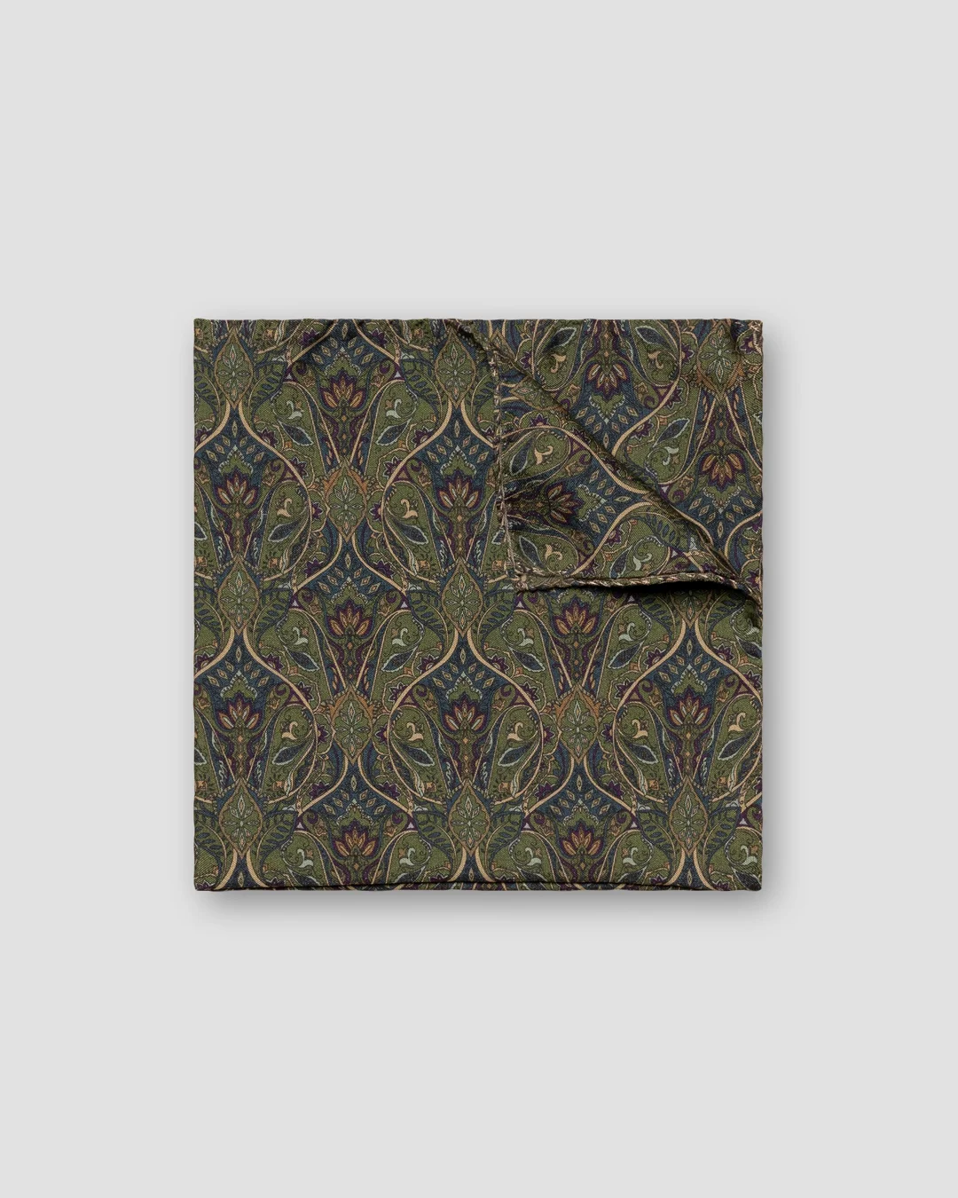 Dark green Pocket square - Eton