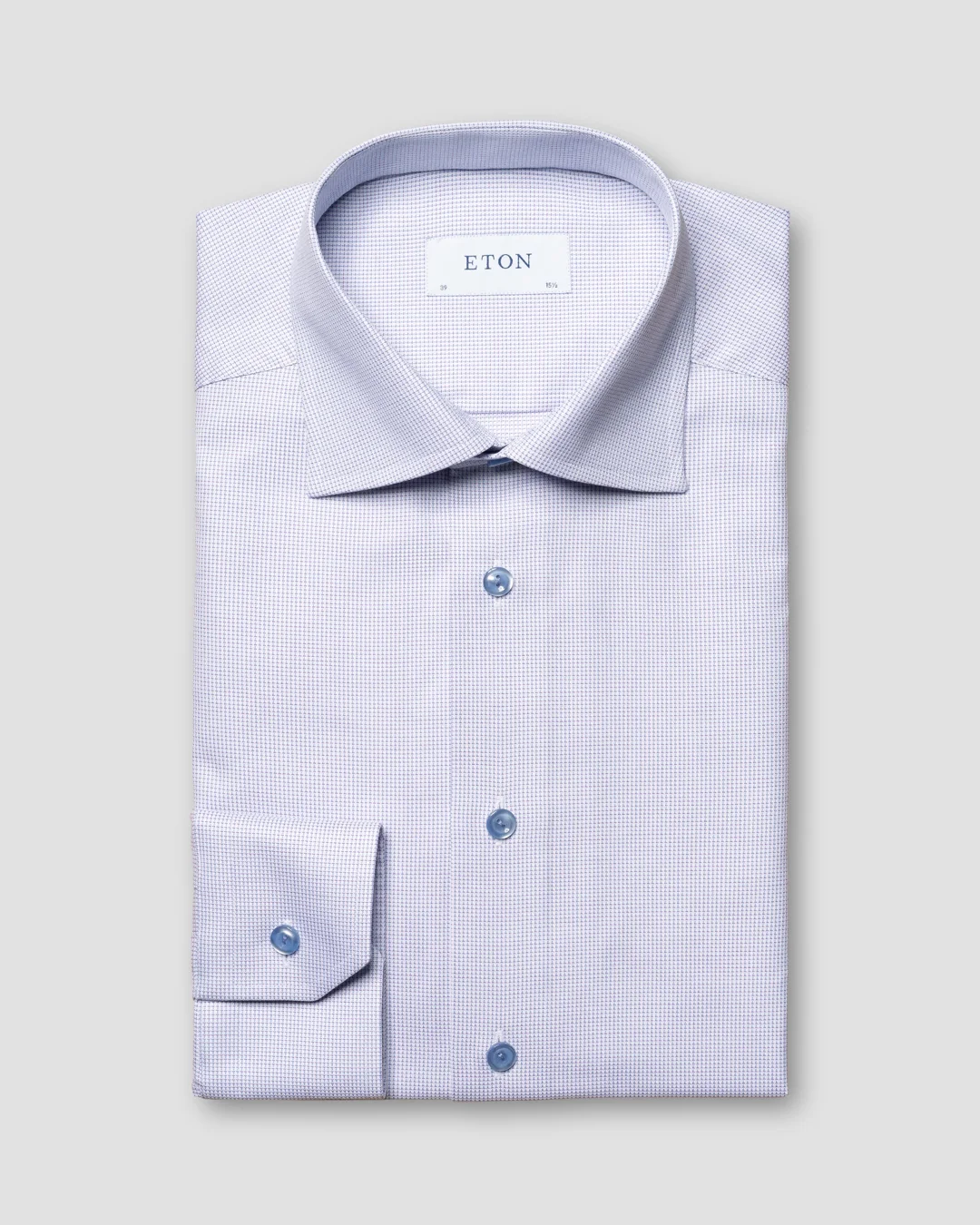 Purple Dobby Shirt - Eton