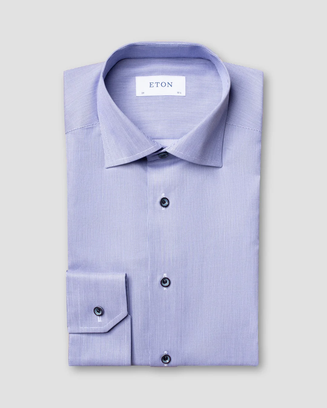 Pastel navy shirt - Eton