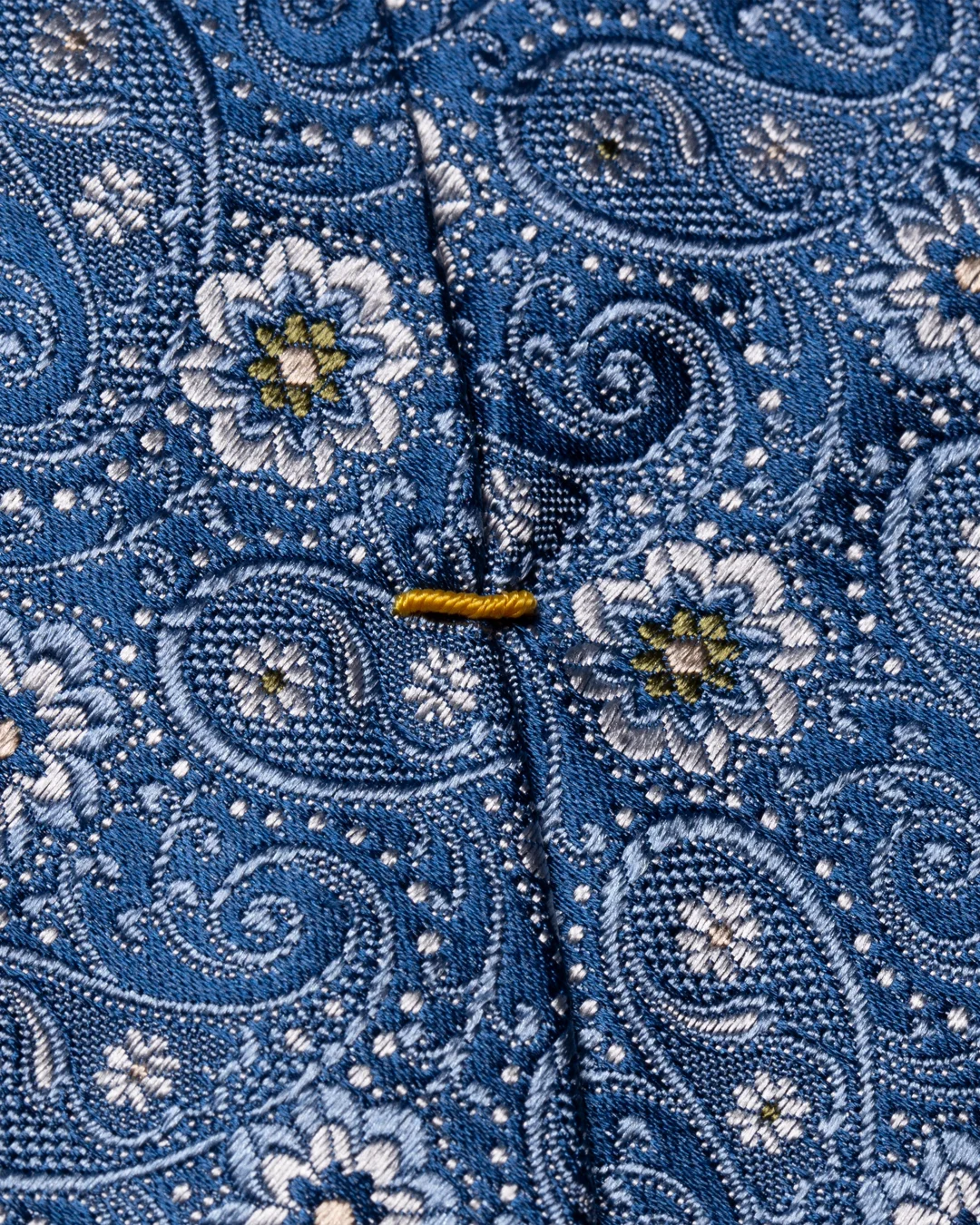 Dark Blue Paisley Pattern