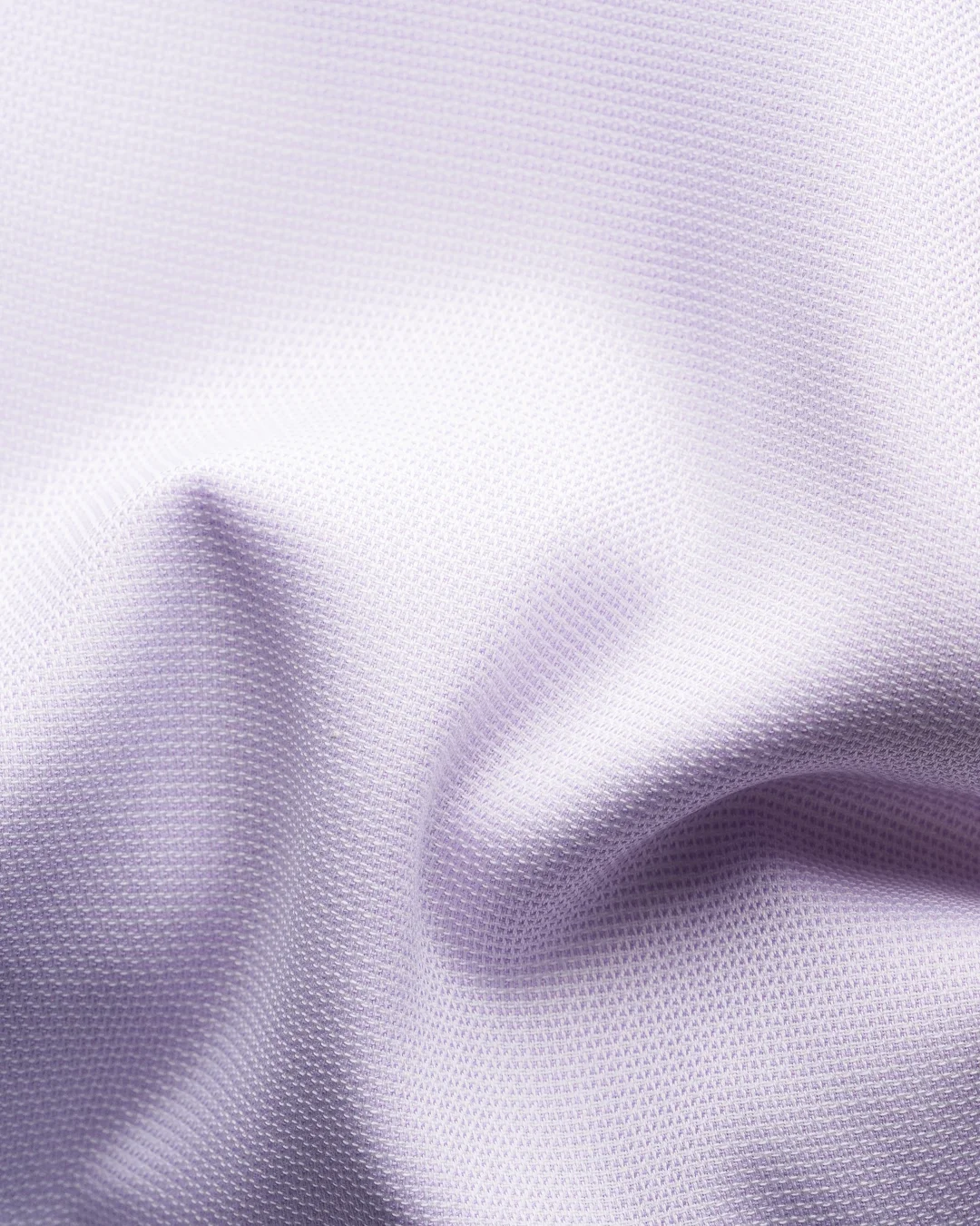 Purple melange micro weave shirt - Eton