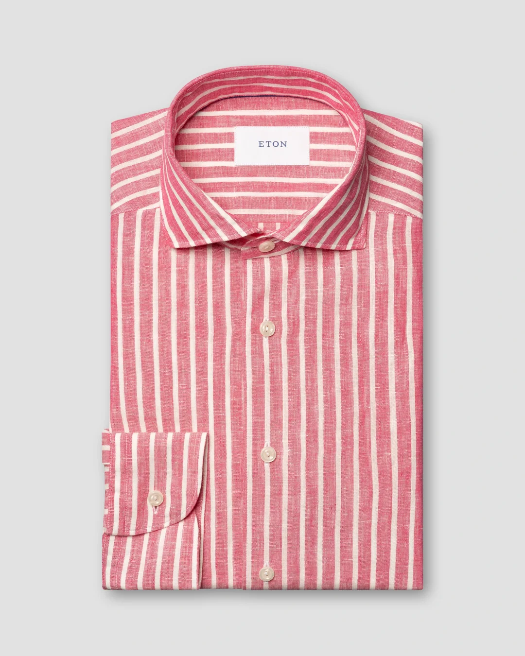 Striped Linen Shirt - Eton