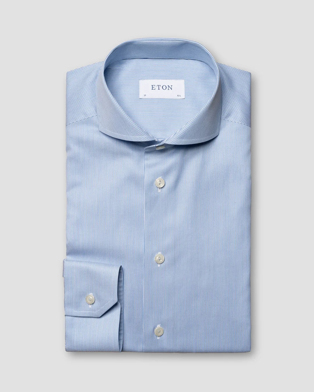 Light blue striped shirt - Eton