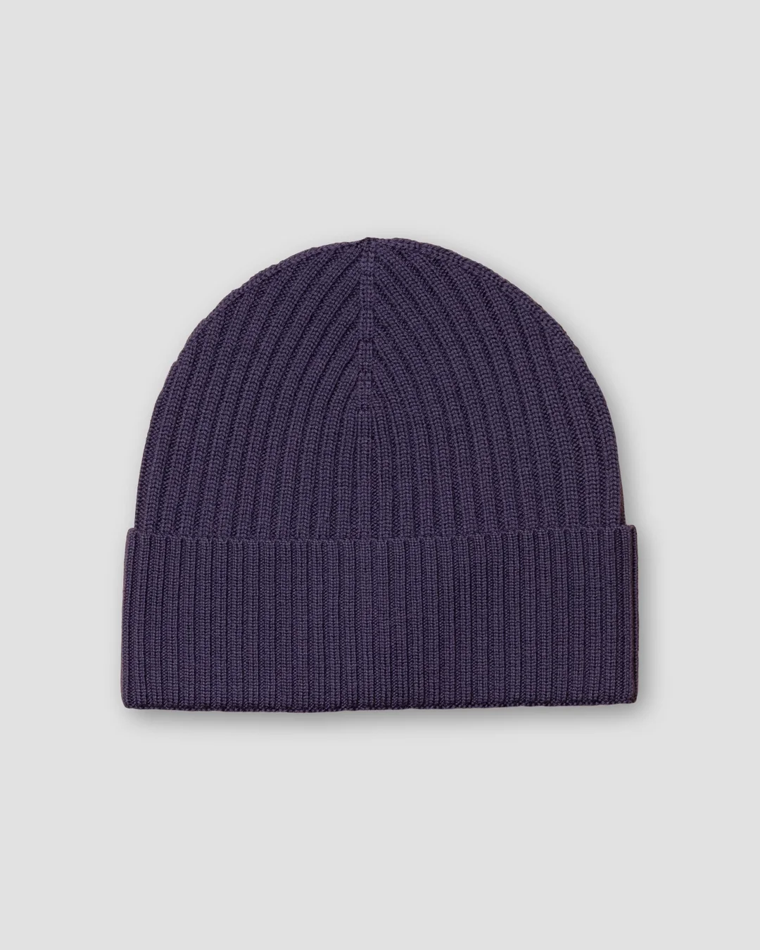 Purple Merino Wool Beanie - Eton