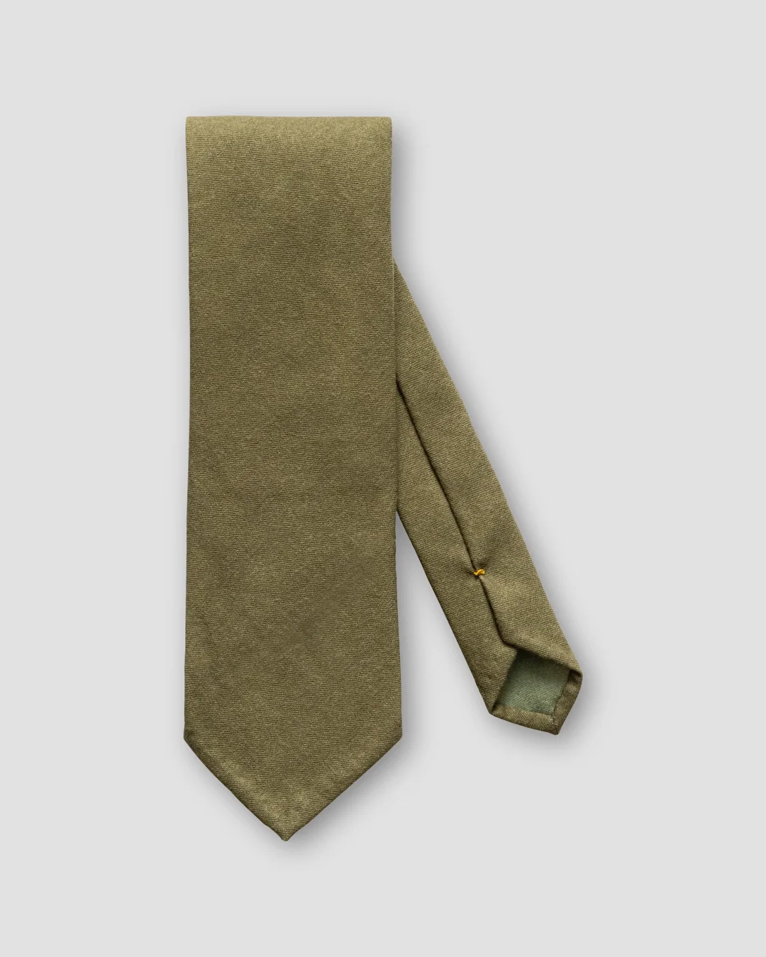 Olive wool tie - Eton