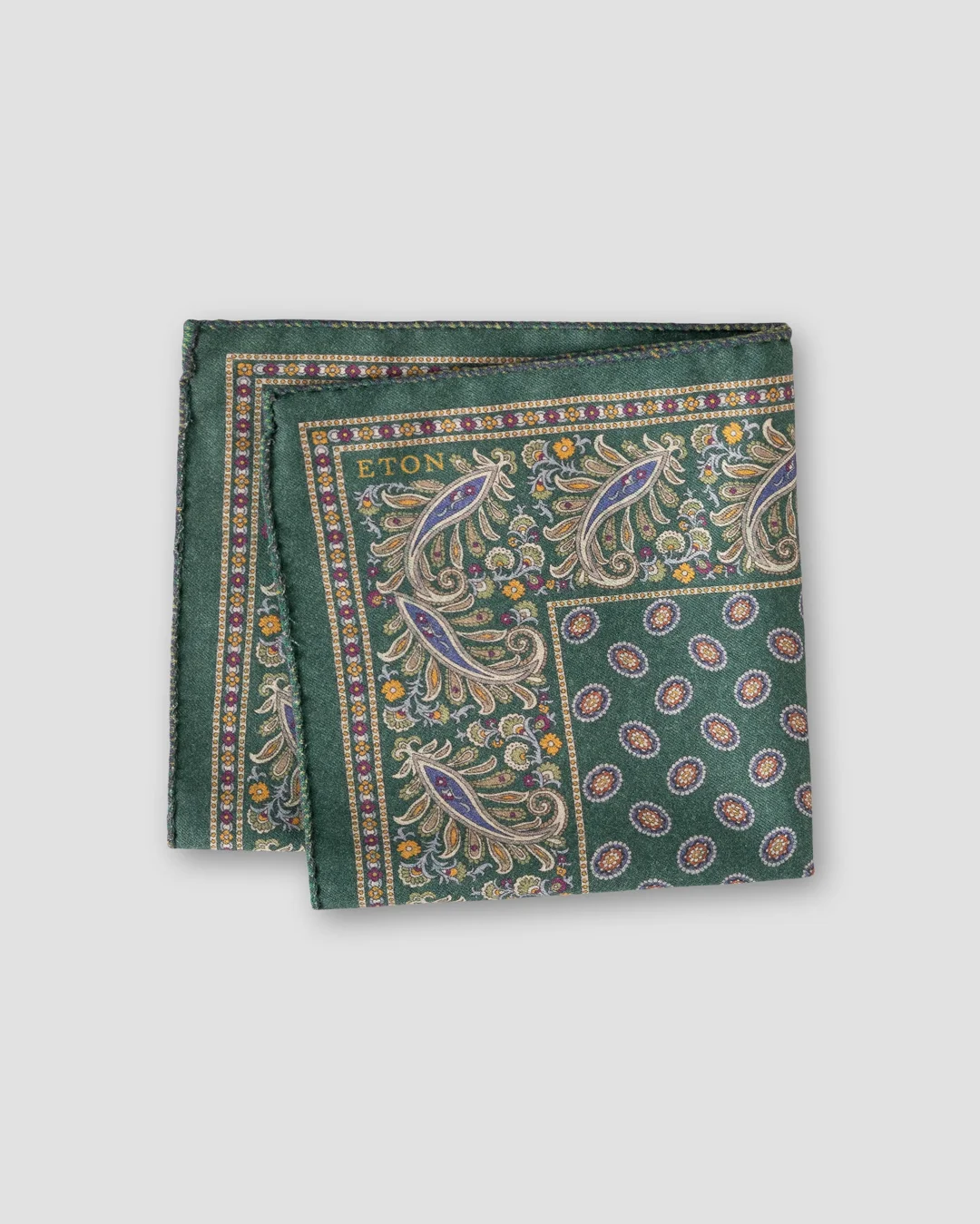 Double-Face Pocket Square - Eton