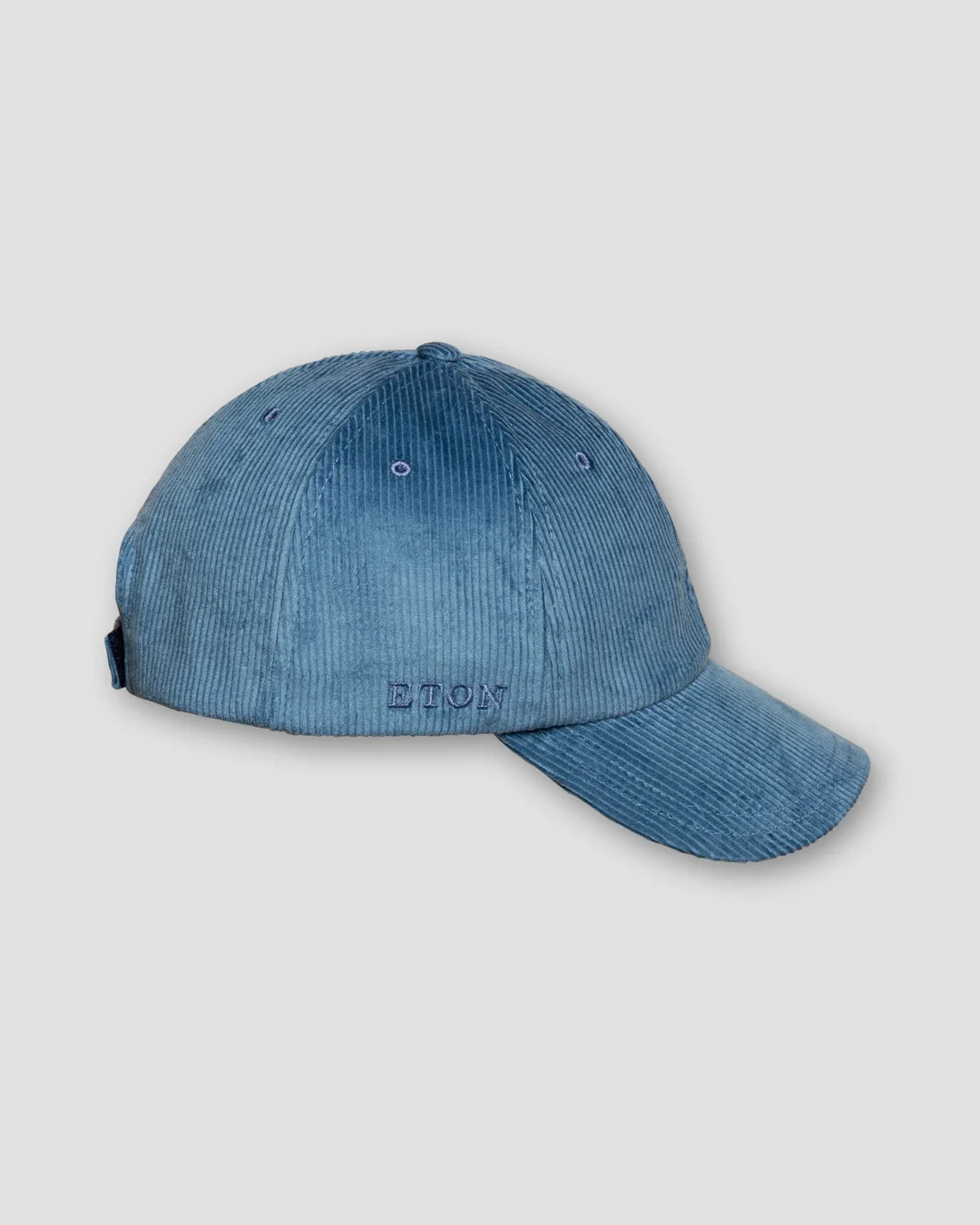 Mid Blue Corduroy Cap - Eton