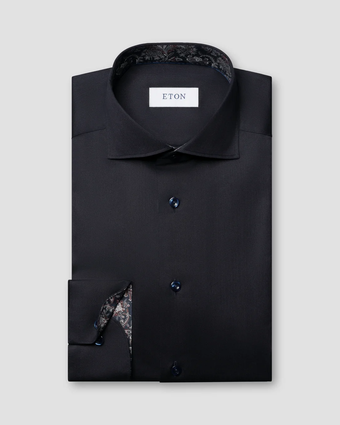Navy blue Signature Twill - Eton