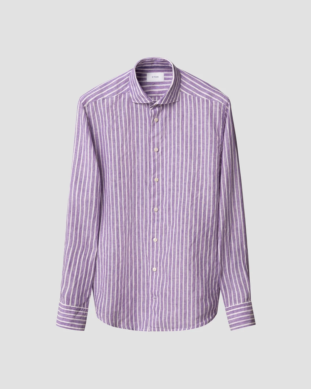 Striped Linen Shirt - Eton Striped Linen Shirt - Eton