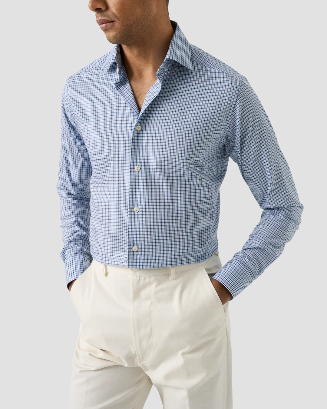 Check Signature Oxford Shirt - Eton