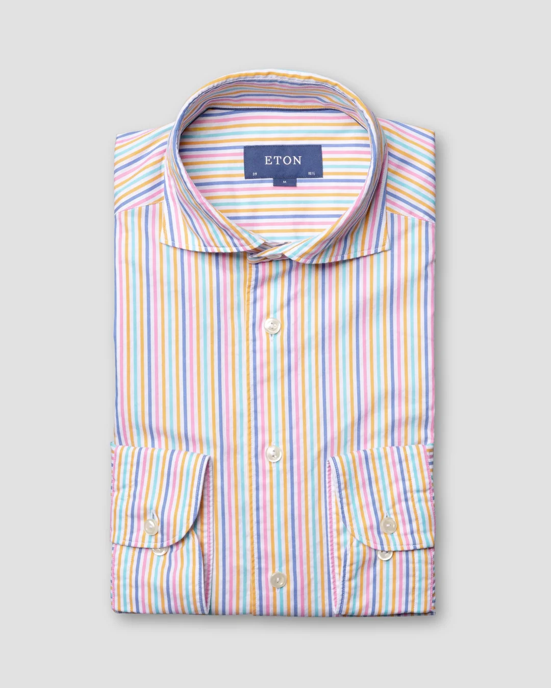 Multi colored striped shirt - Eton