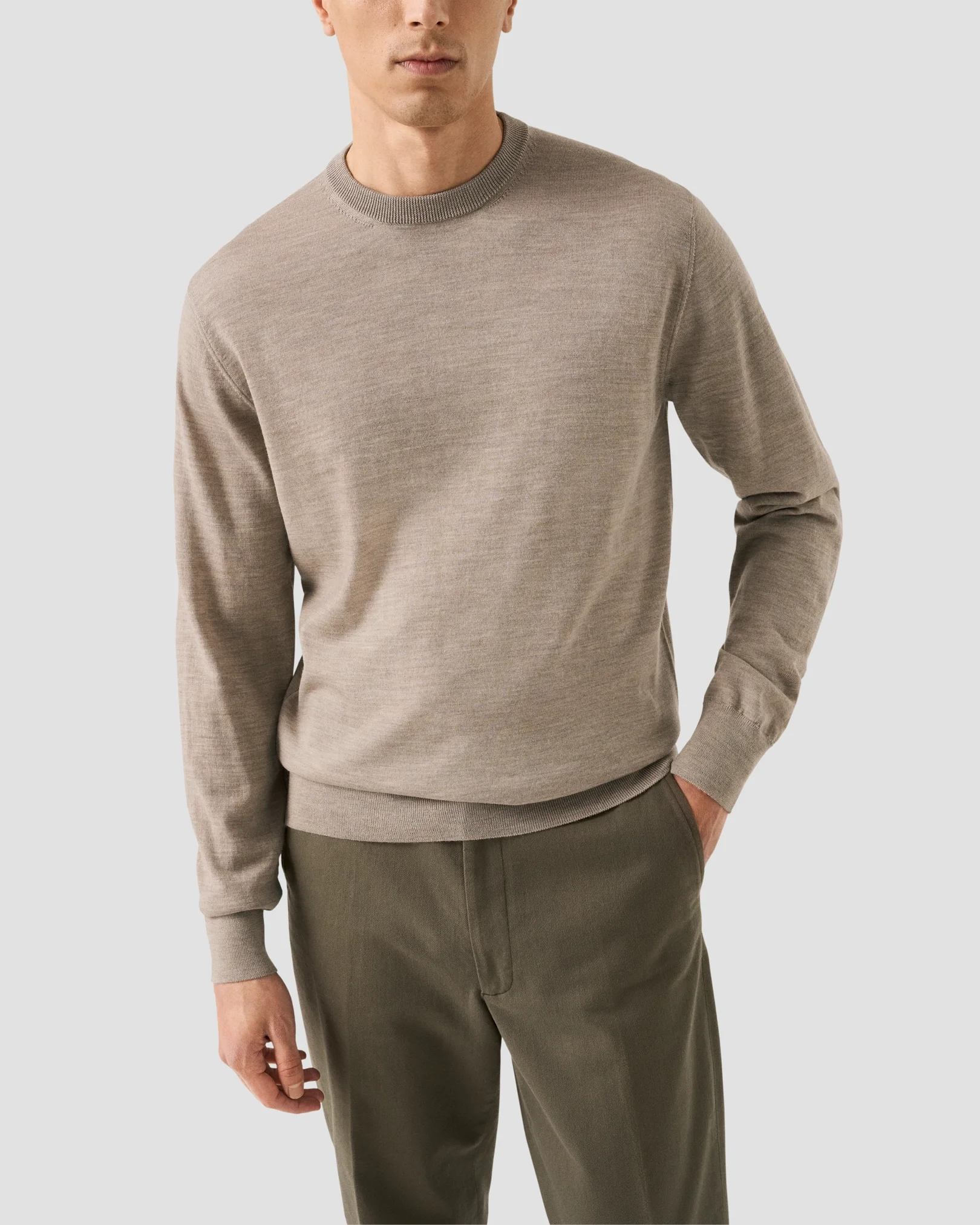 Merino Knit Crew Neck - Eton