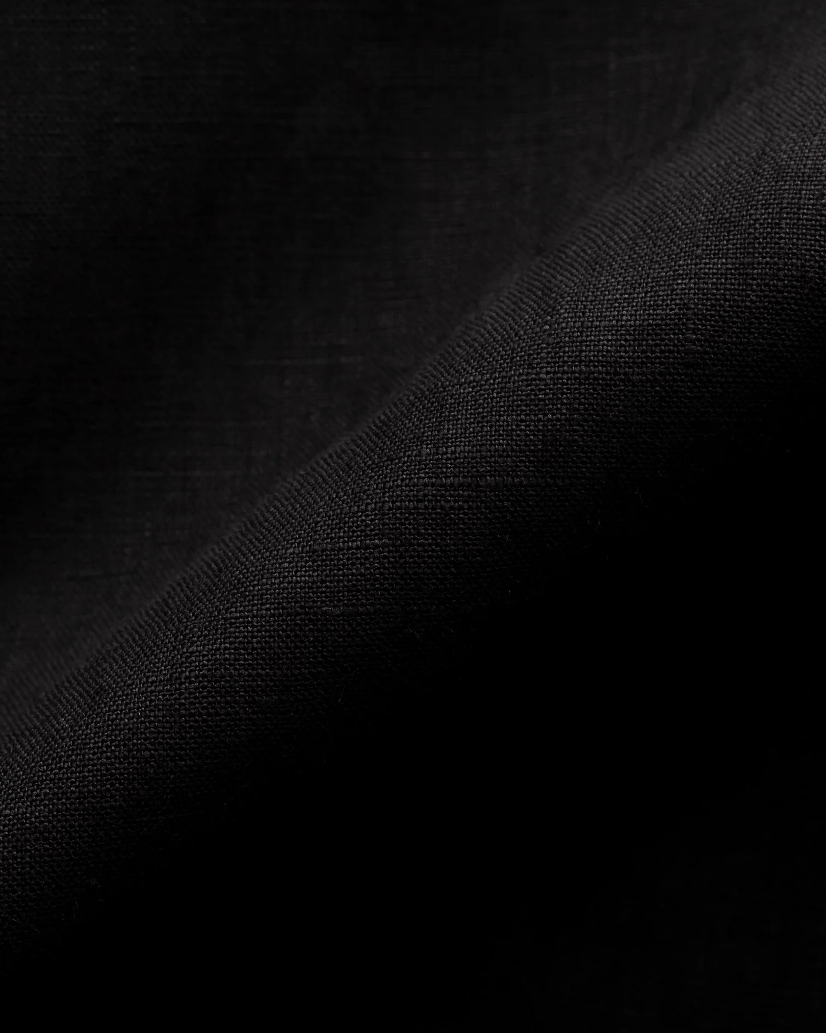 Black Linen Shirt - Eton