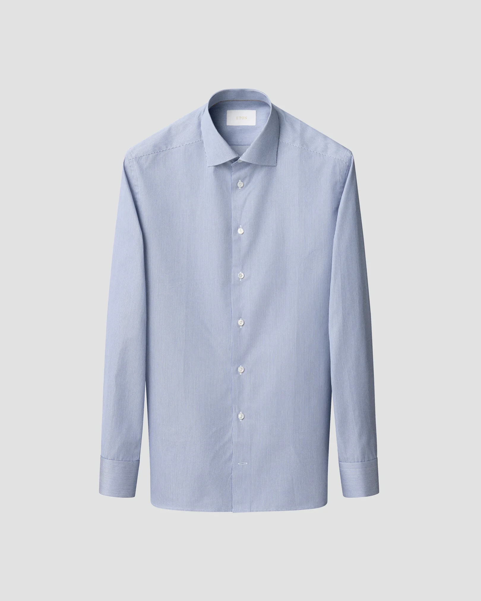 Striped Supima 120 Poplin Shirt - Eton