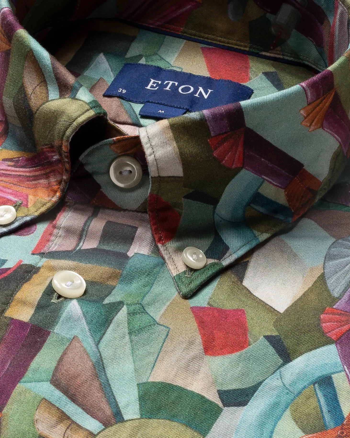 Green printed shirt - Eton