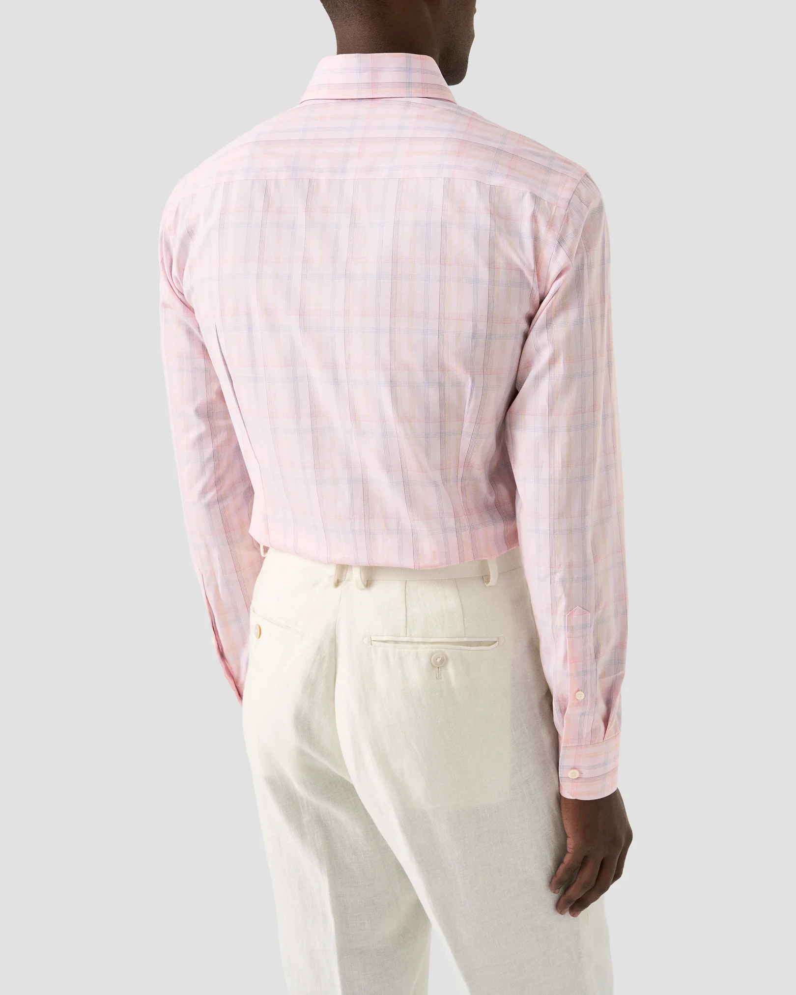 Plaid Breeze Poplin Shirt - Eton