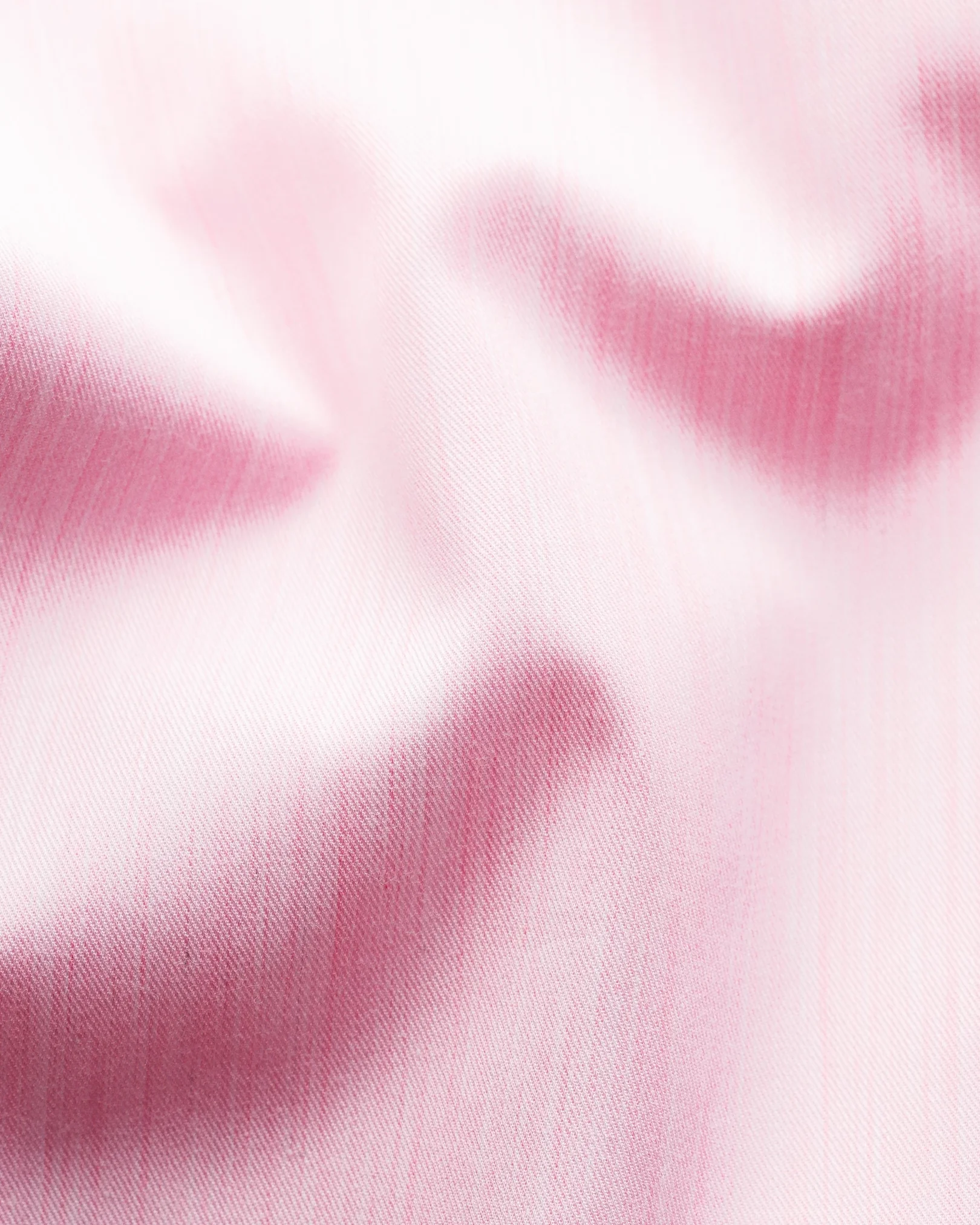 Pink Fine Twill Mélange Shirt - Eton