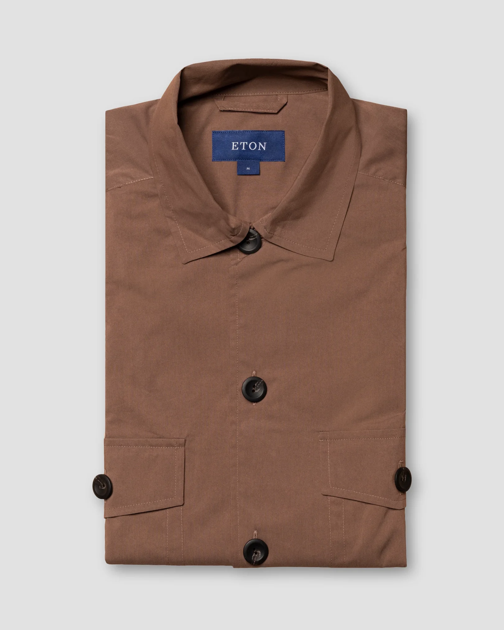 Brown Wind Overshirt - Eton