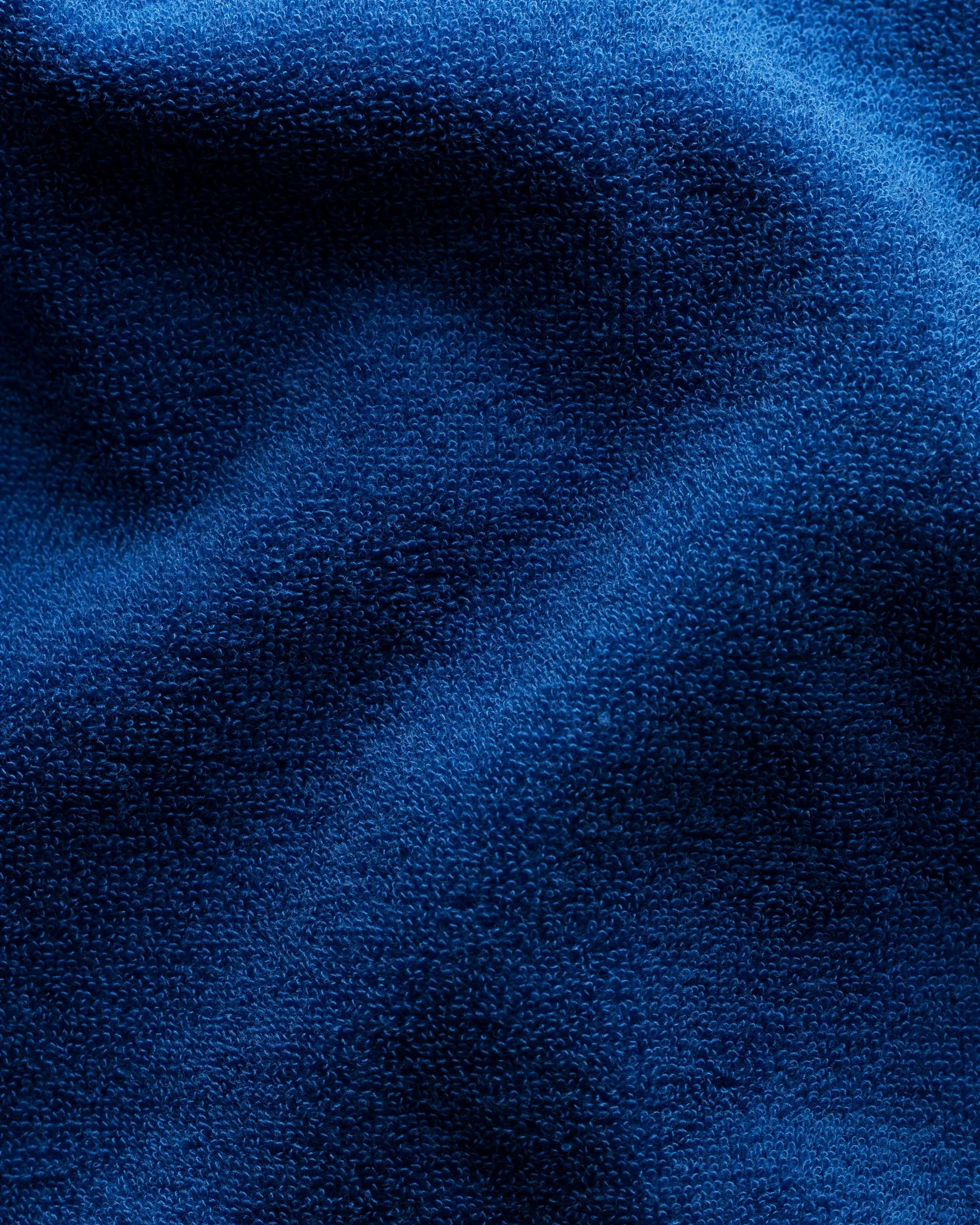 Blue Terry Resort Shirt - Eton