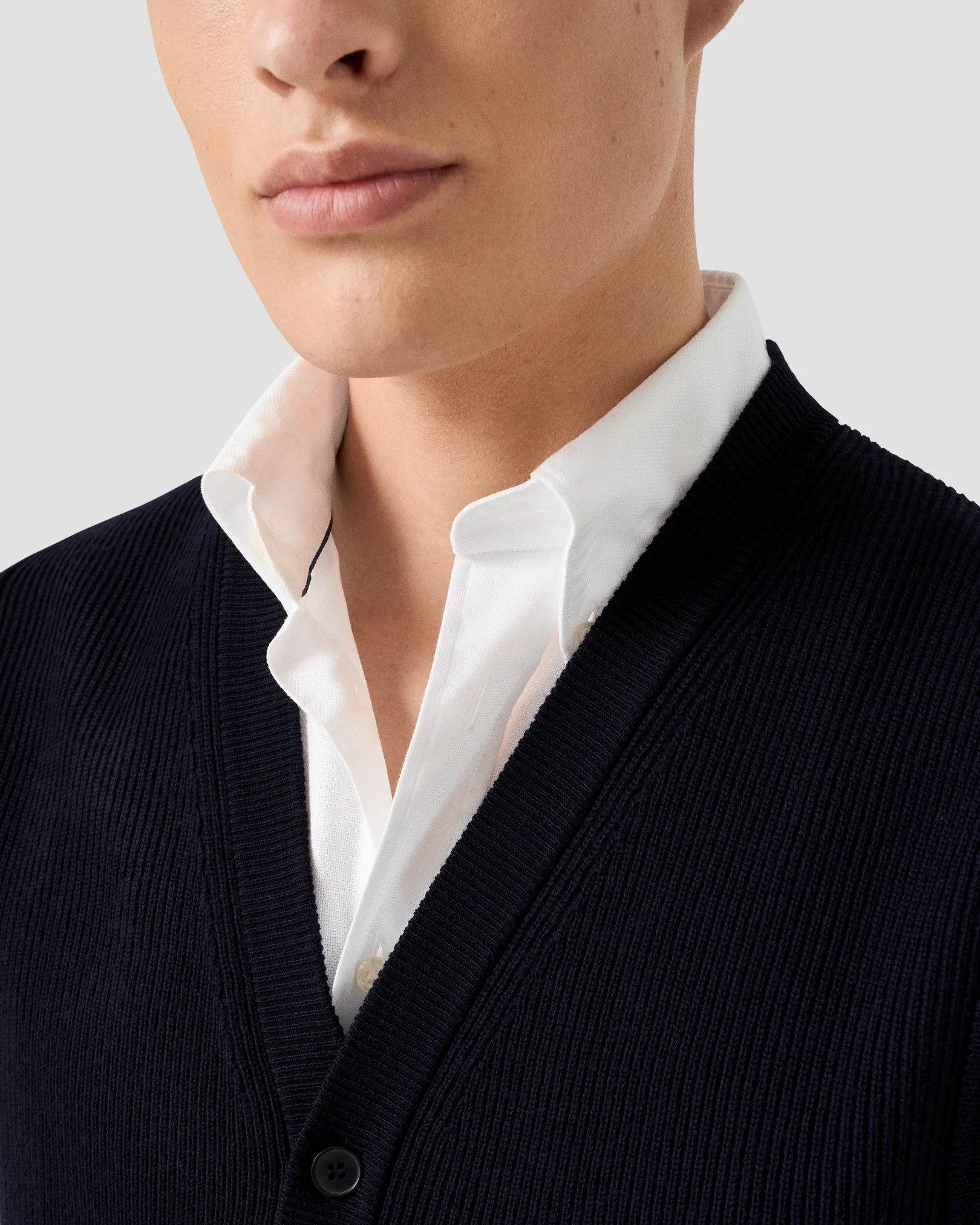 Structured Knit Vest - Eton