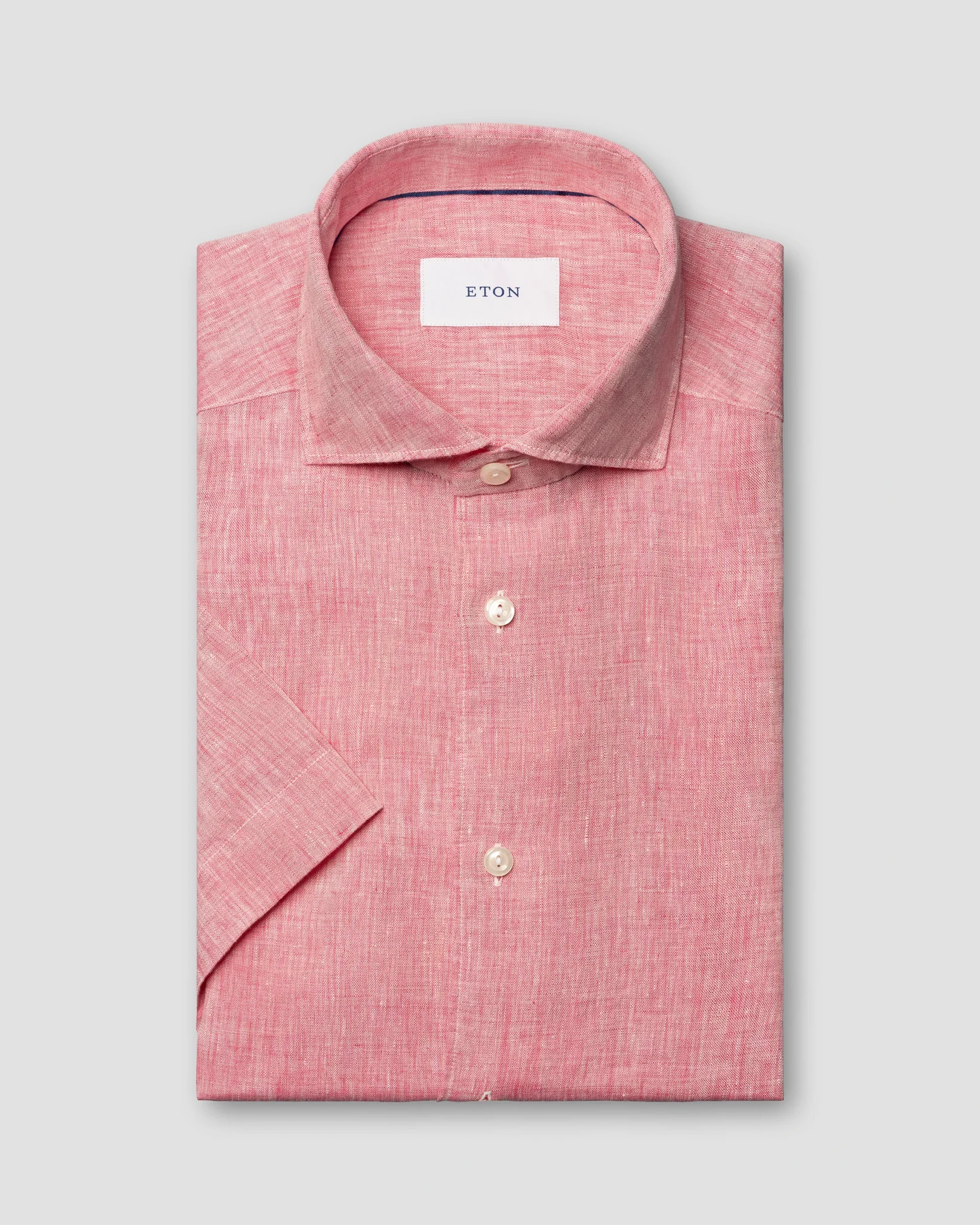 Short Sleeve Linen Shirt - Eton