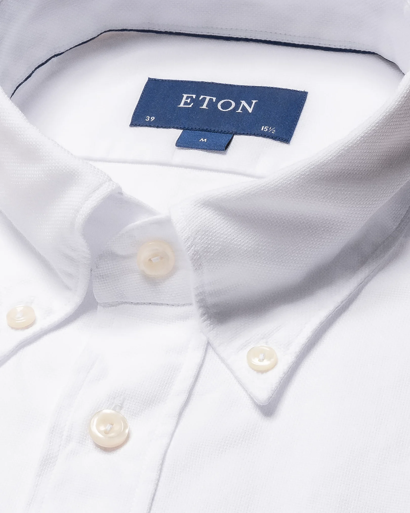 White Oxford Shirt - Eton