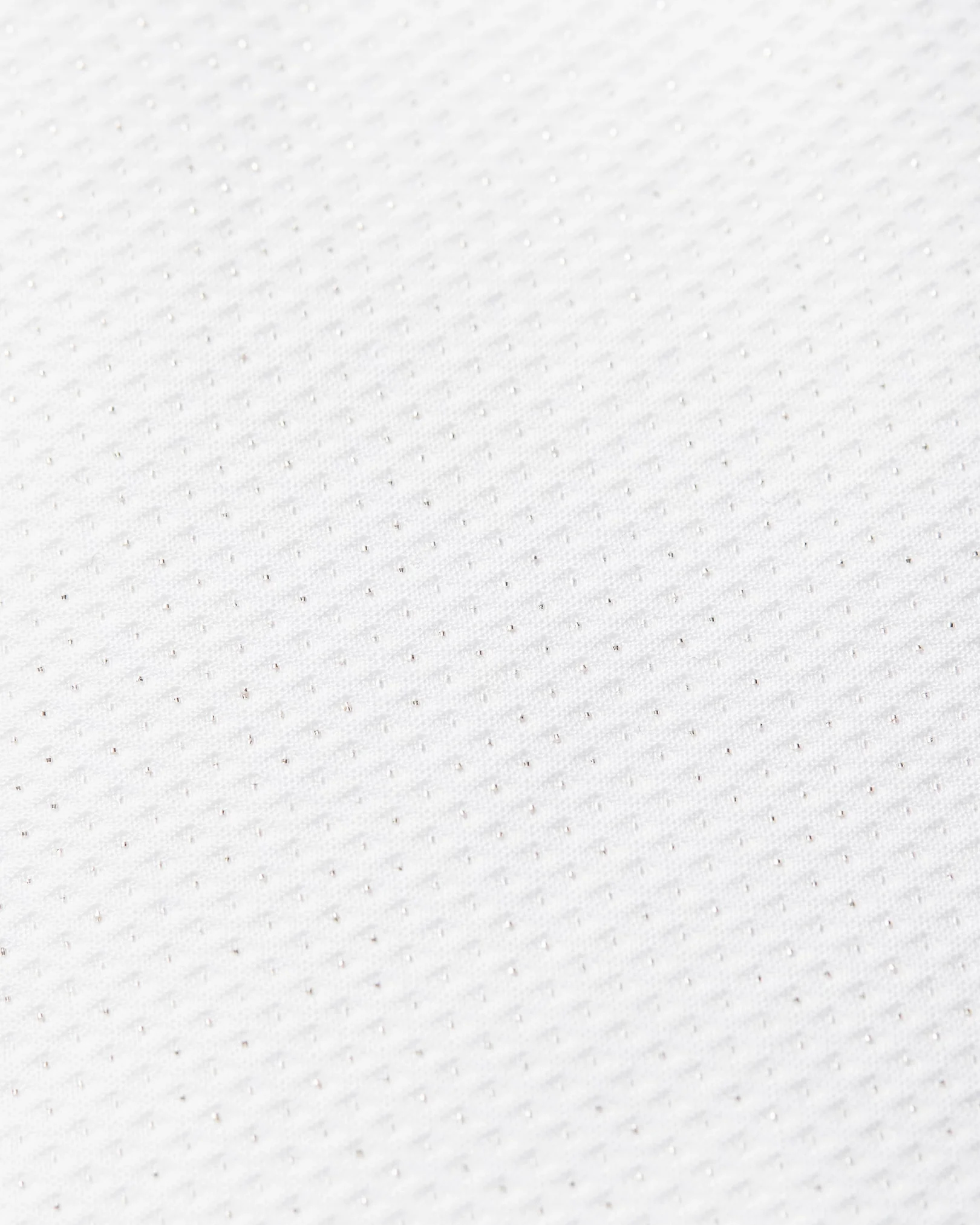 White Piqué Tuxedo Shirt – Glitter Effect - Eton