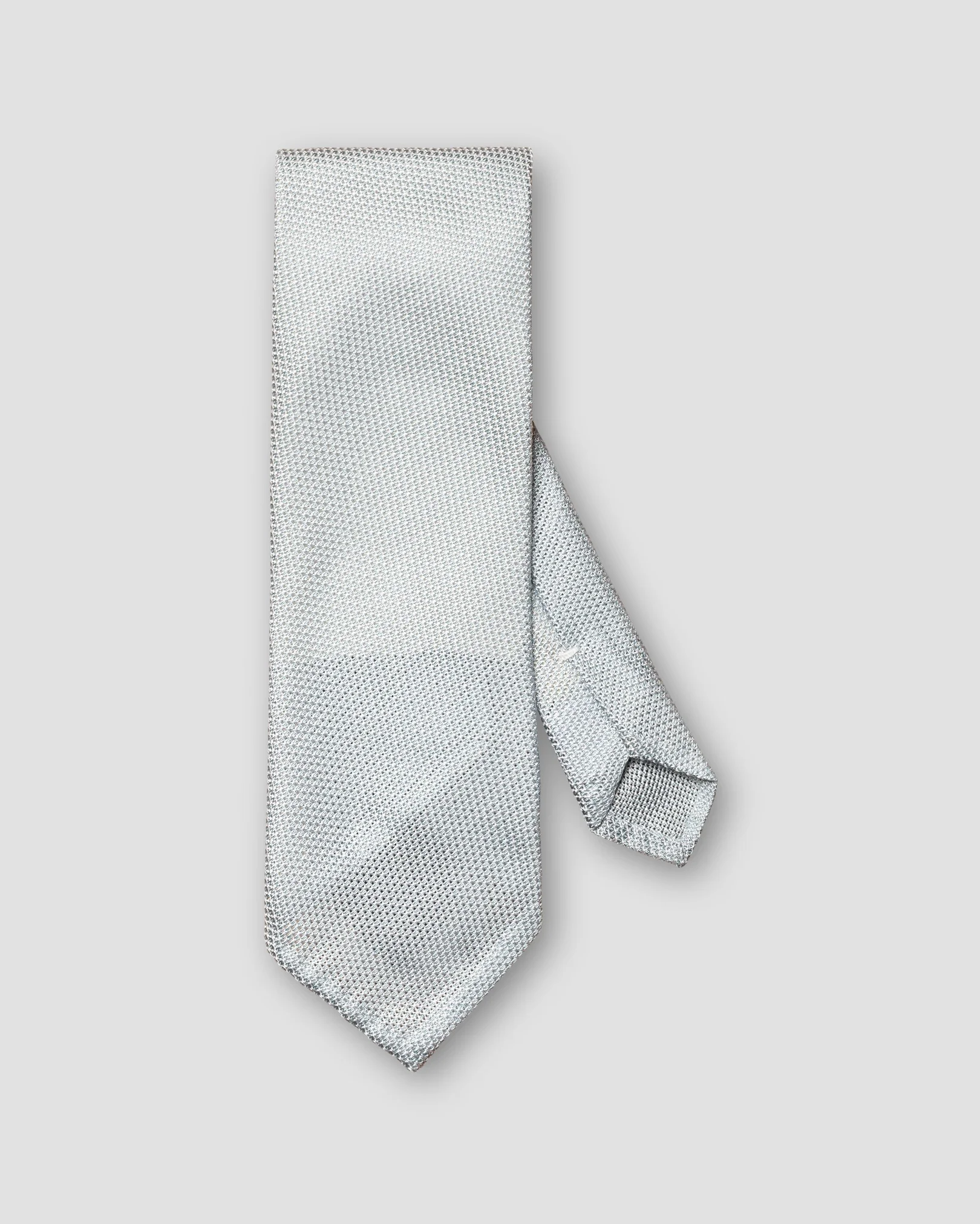 Light Blue Grenadine Silk Tie - Eton