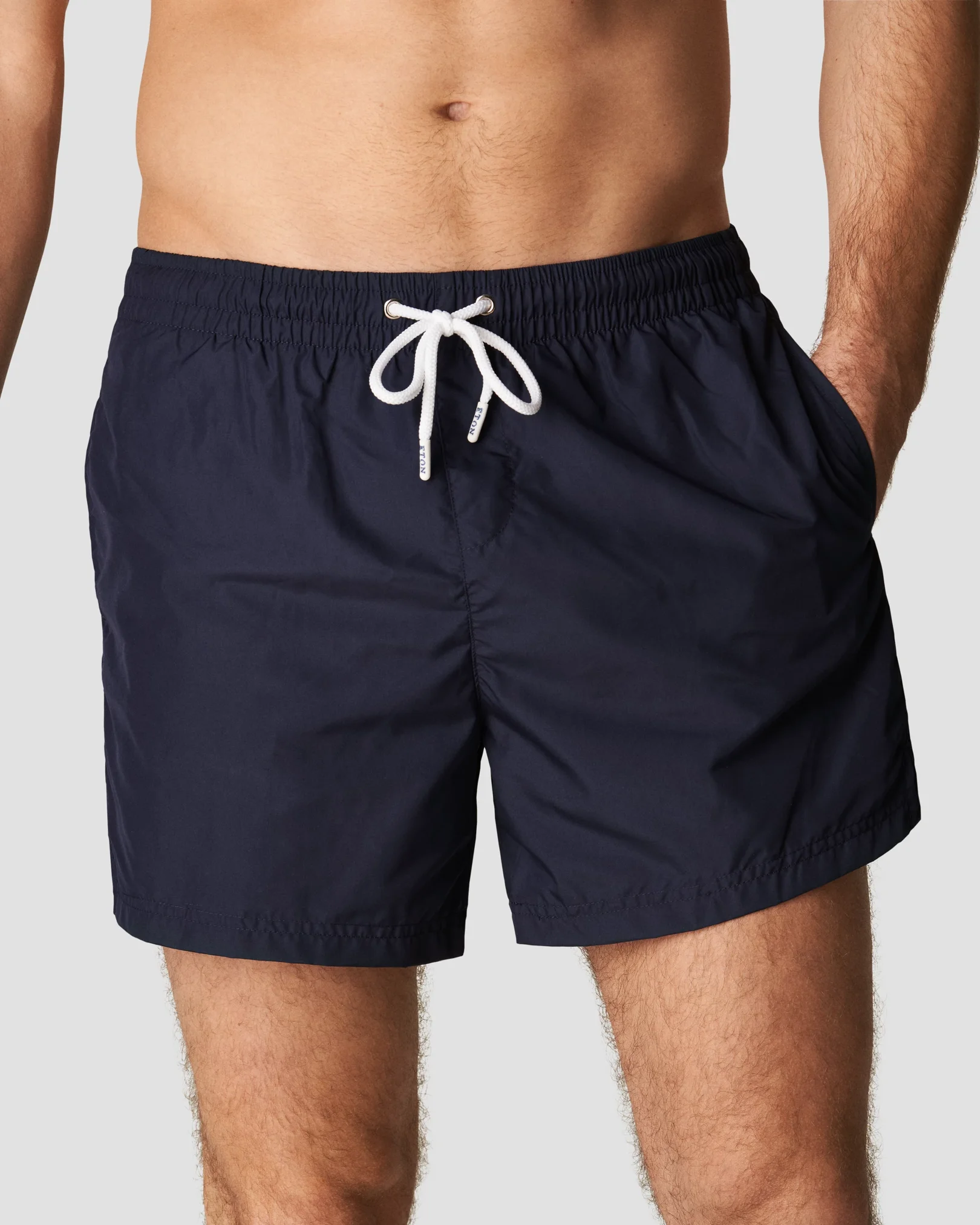 Navy Swim Shorts - Eton