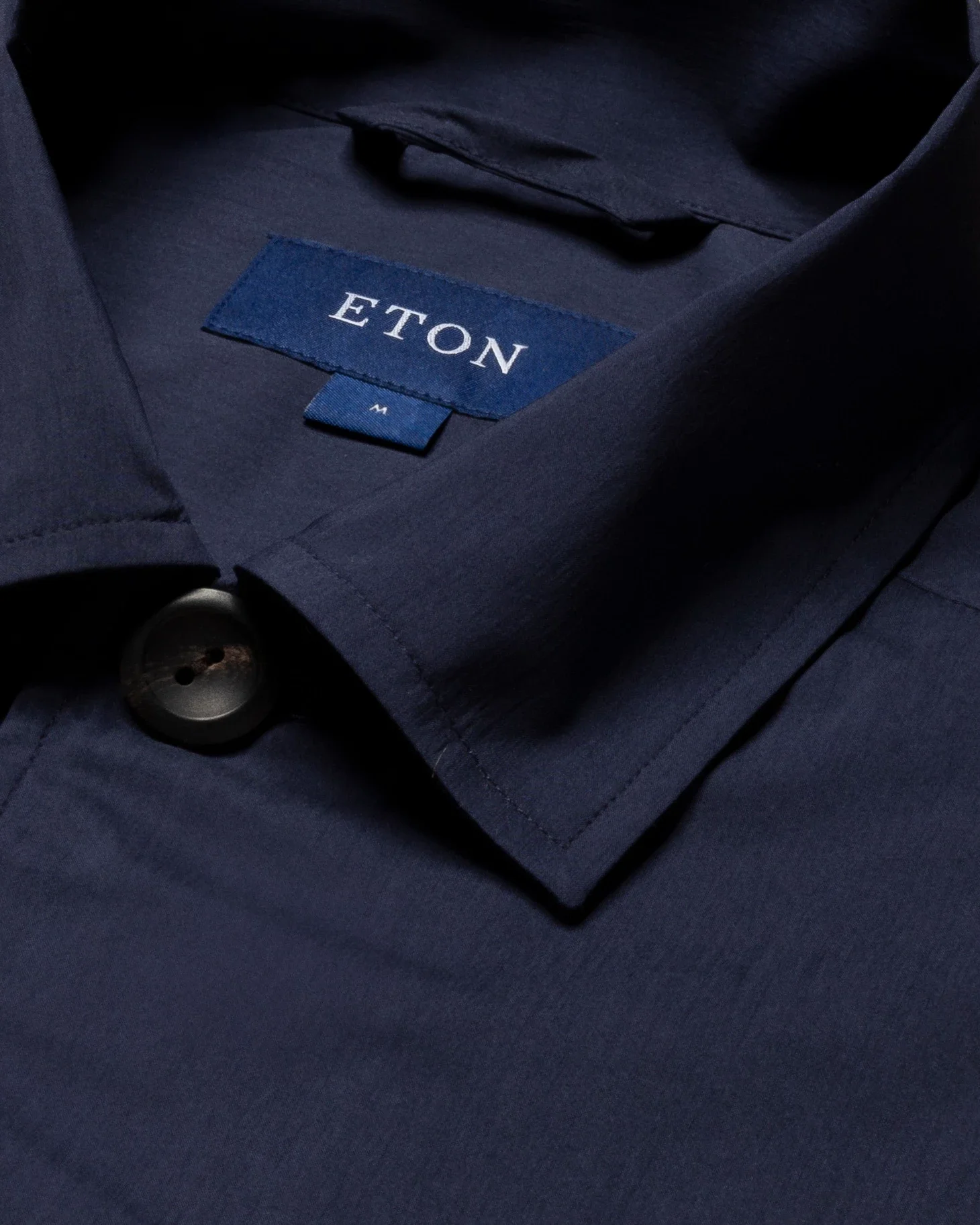 Navy Wind Overshirt - Eton