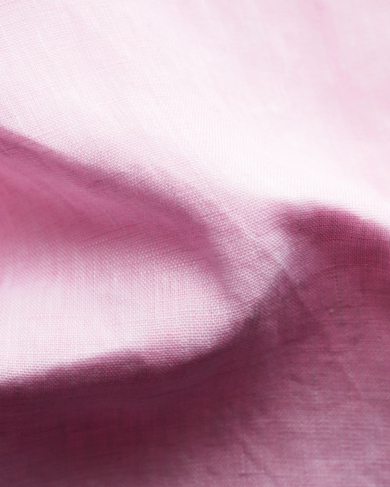 Pink Linen Shirt - Eton