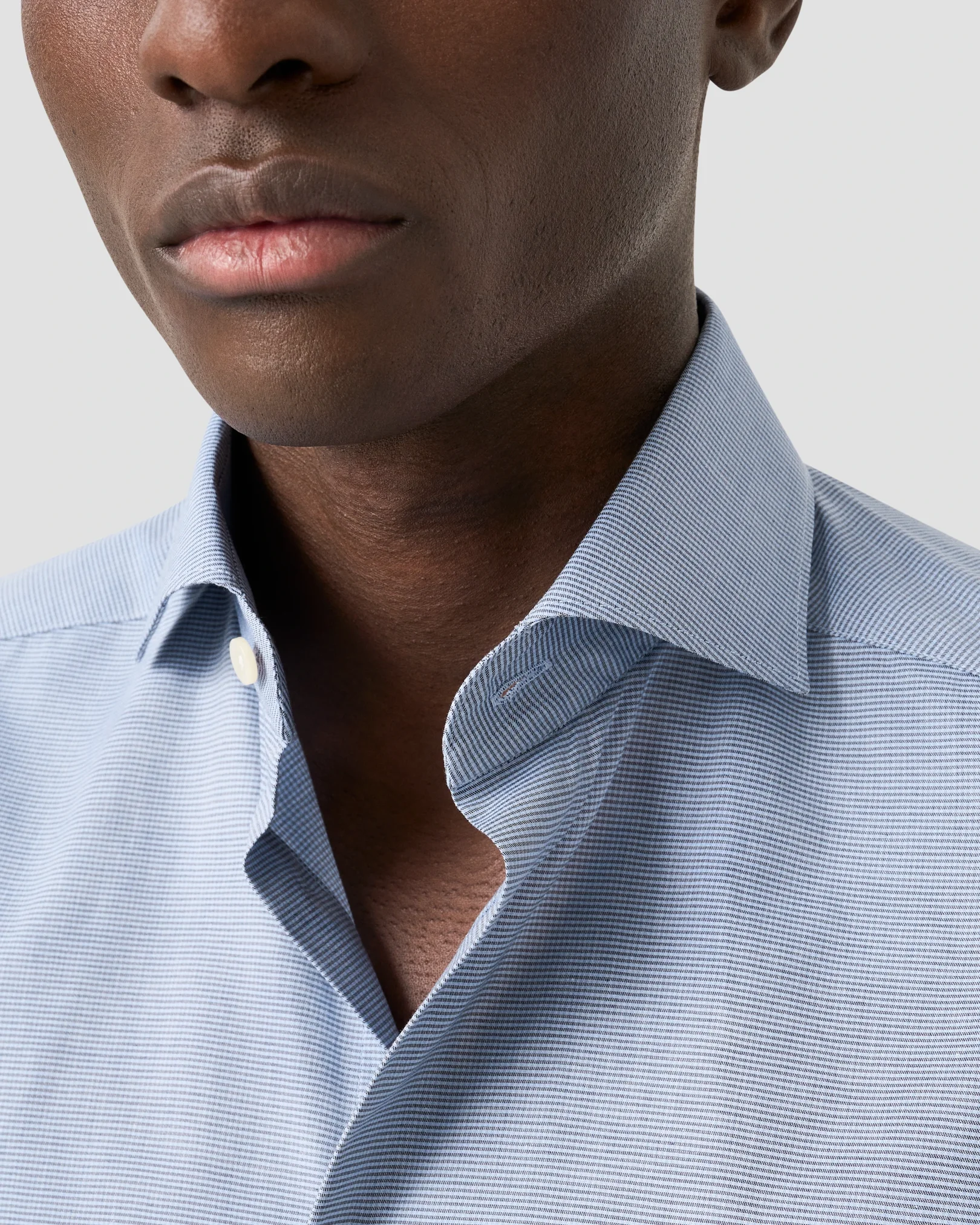 Micro Check Twill Shirt - Eton