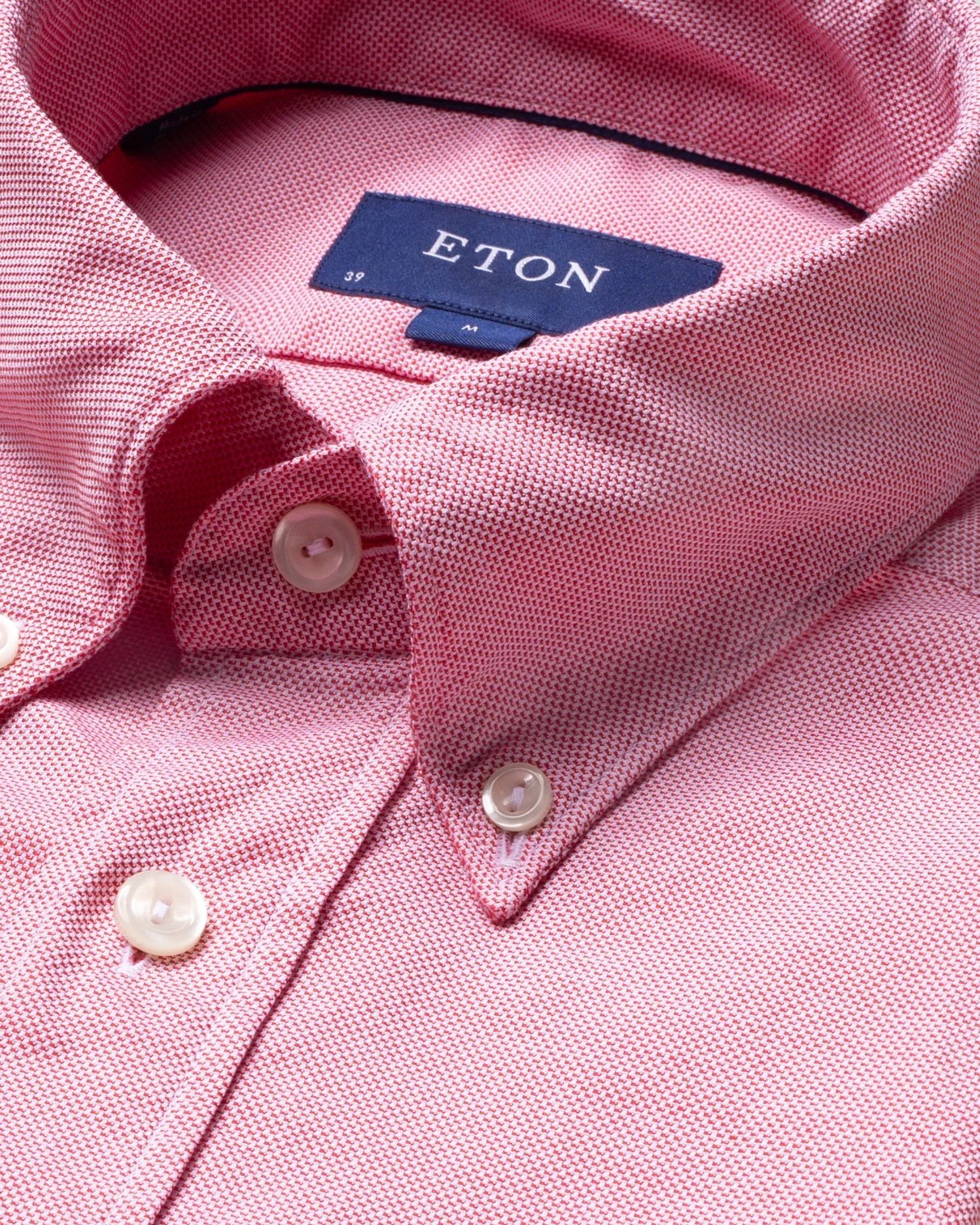Red Oxford Shirt - Eton