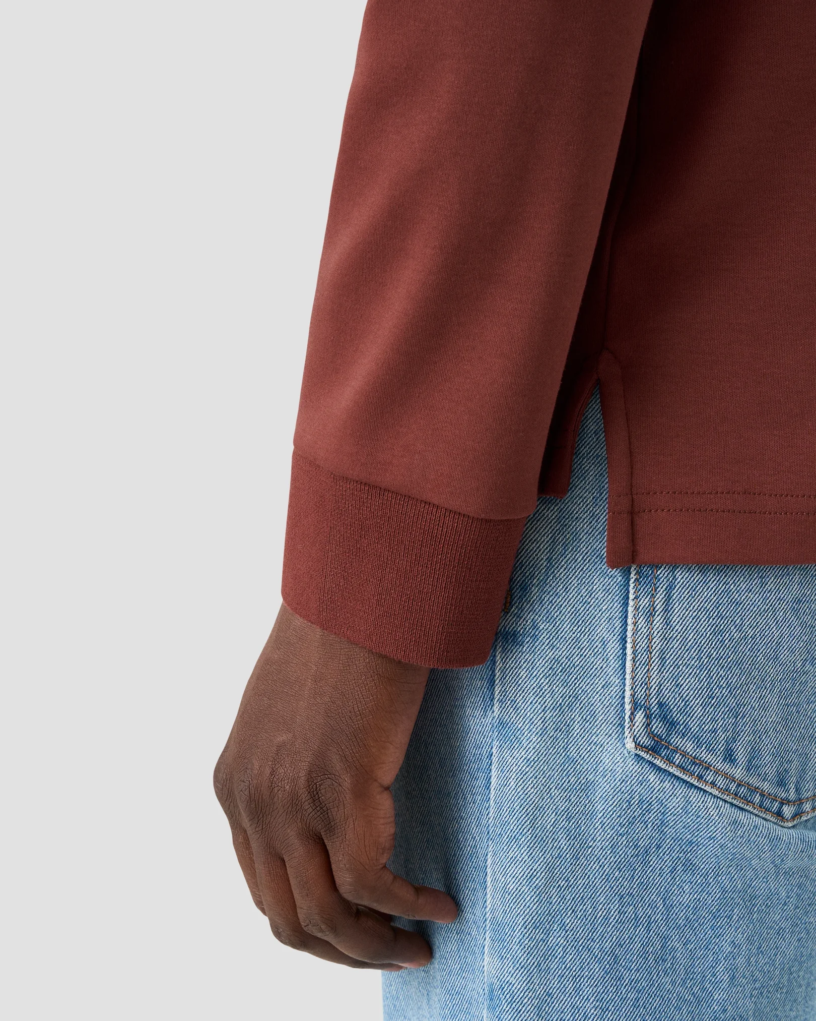 Interlock Knit Polo Sweater - Eton