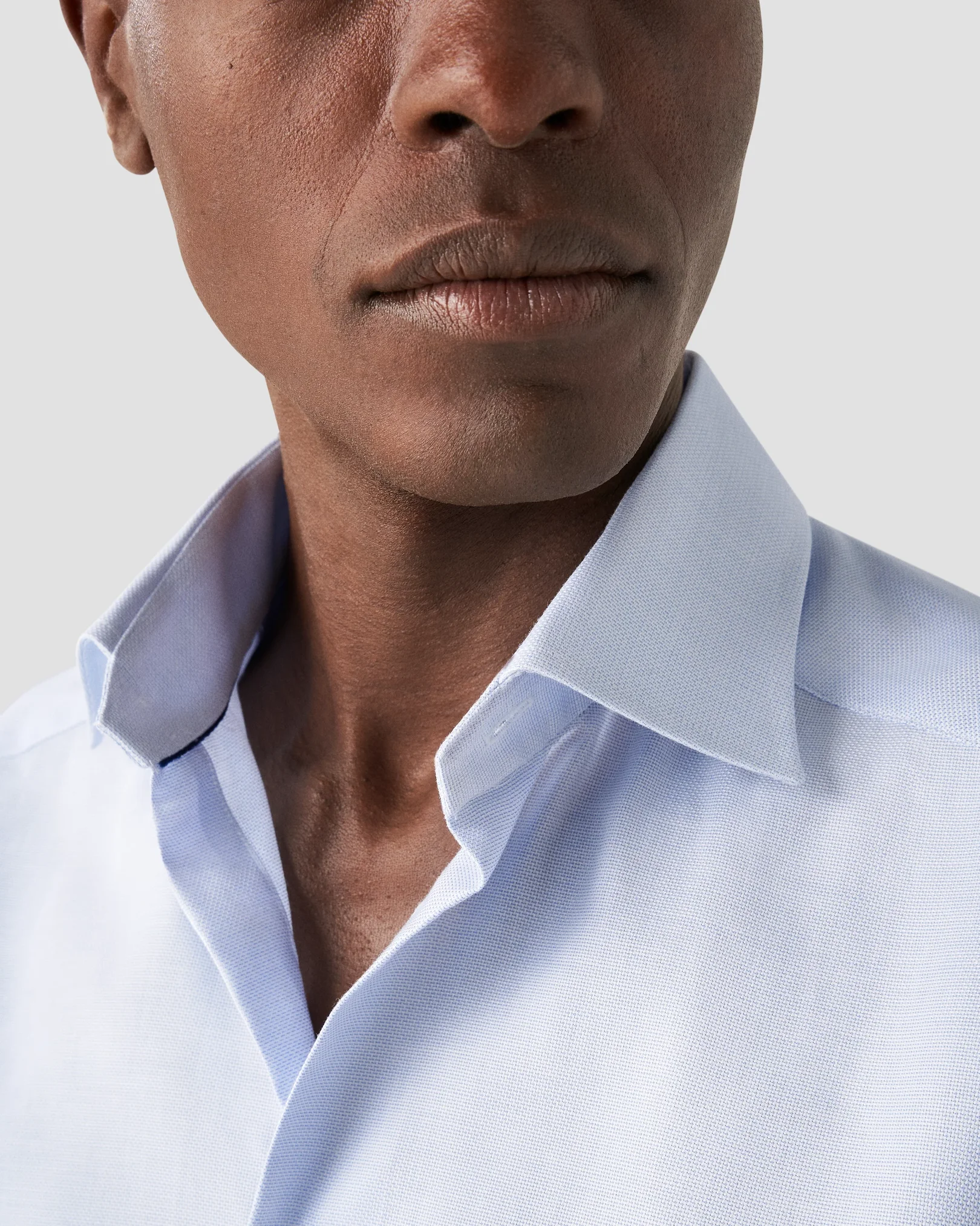 Light blue Royal dobby Shirt - Eton