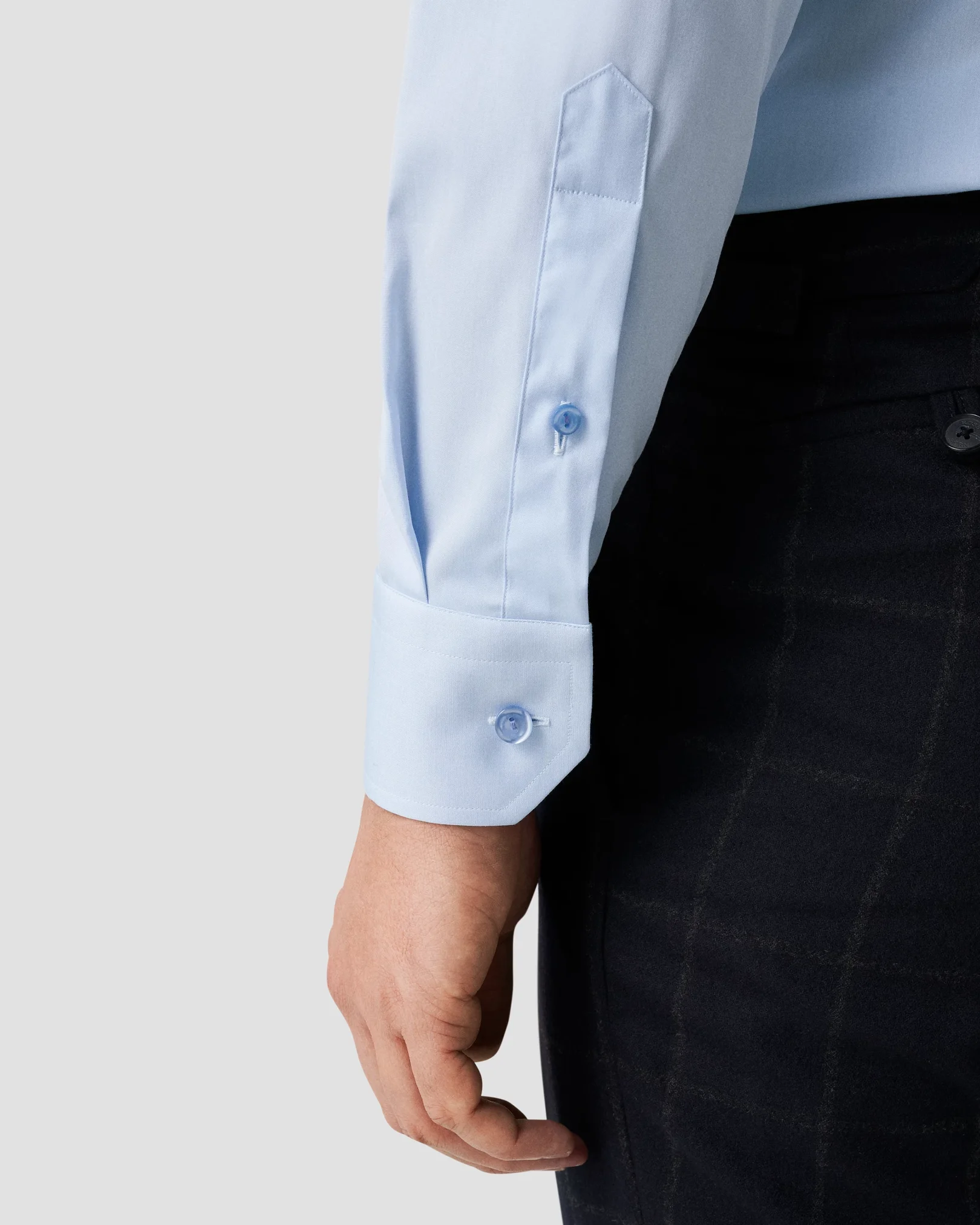 Light blue Poplin - Eton