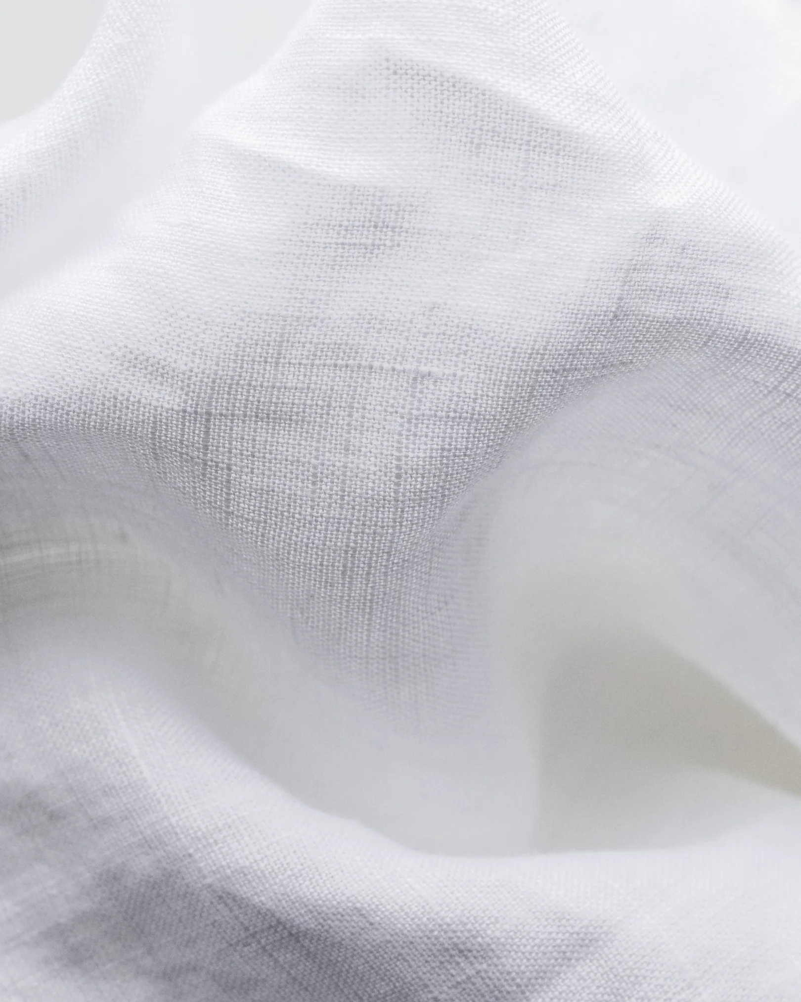 White Linen Shirt - Eton