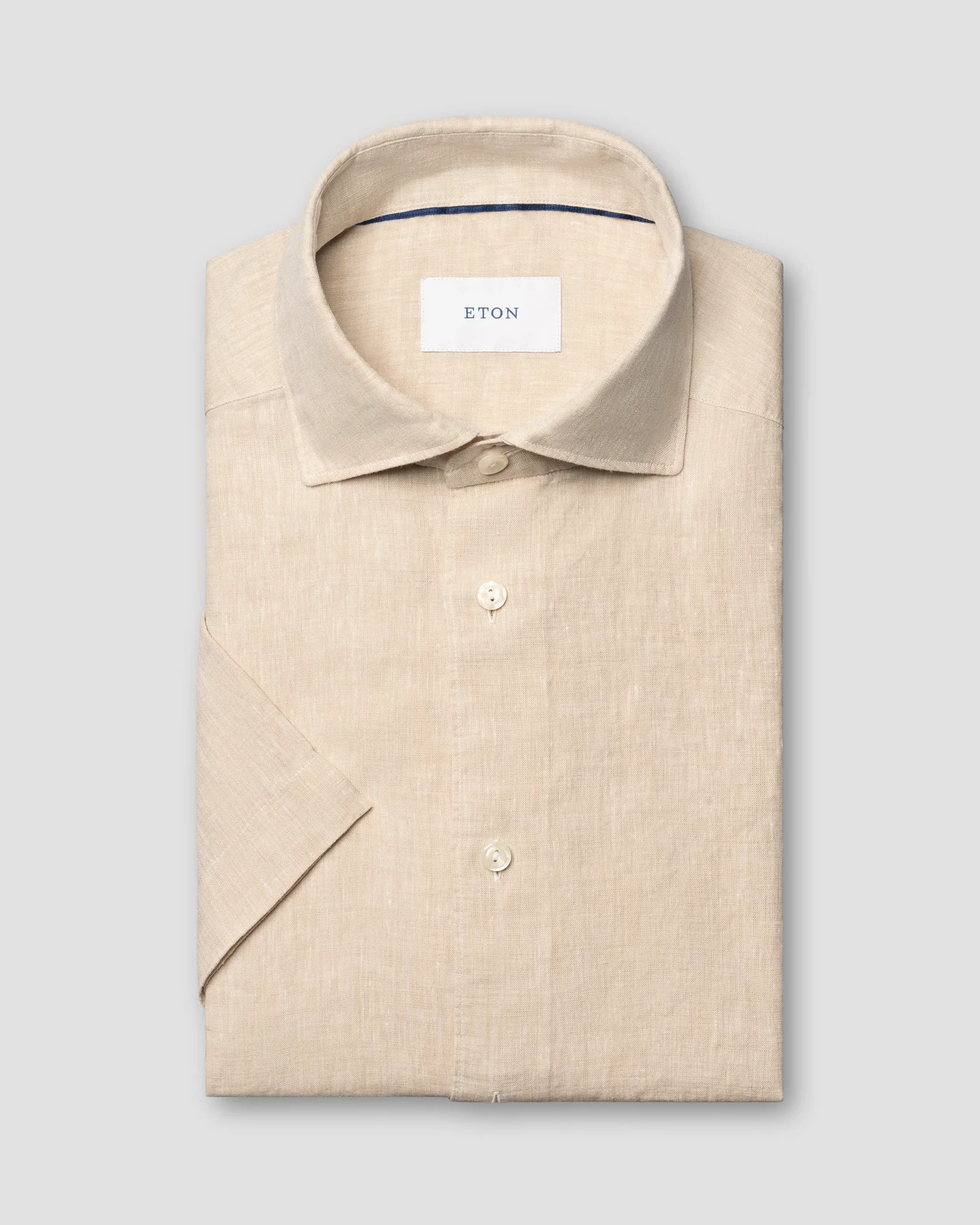 Short Sleeve Linen Shirt - Eton