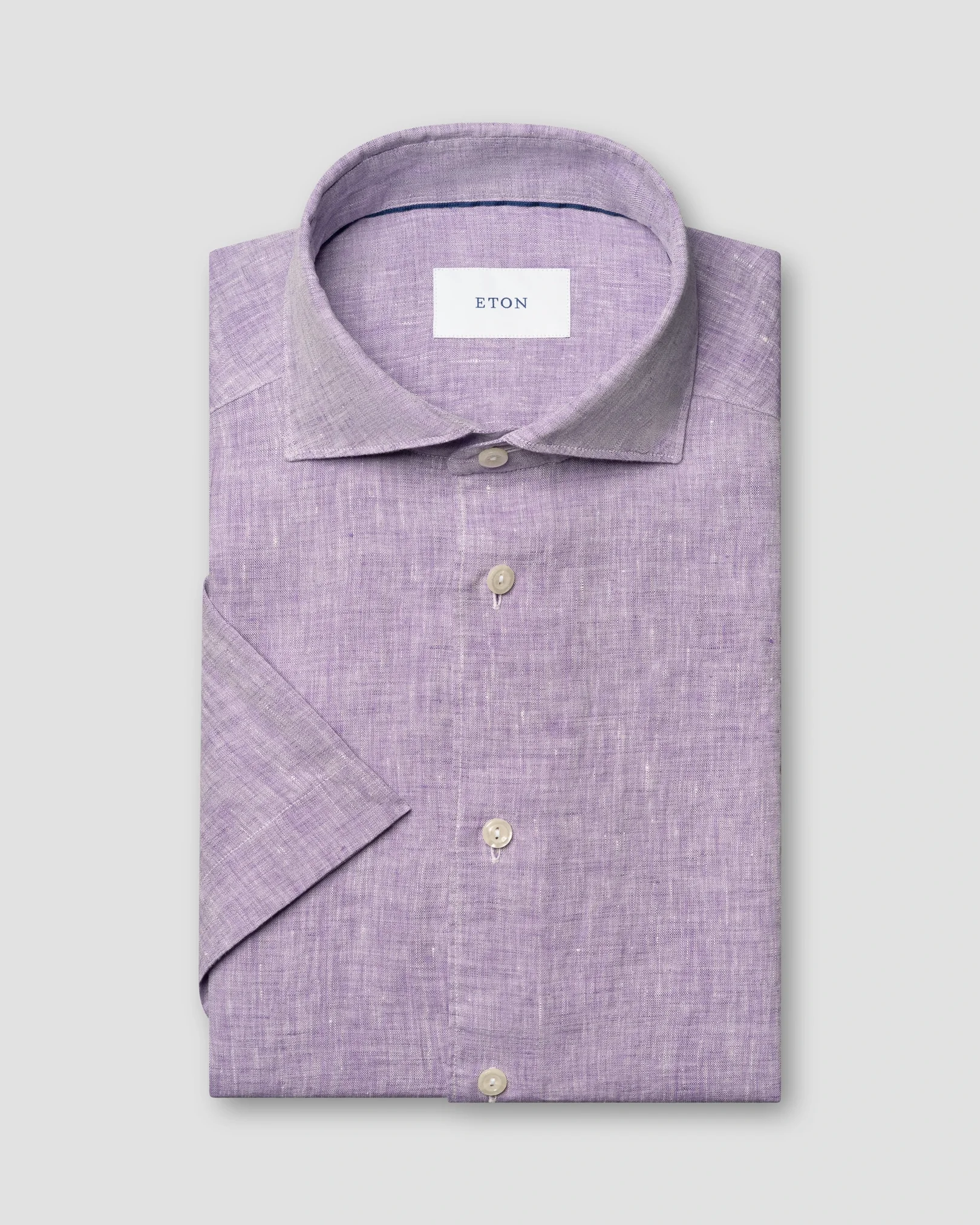 Short Sleeve Linen Shirt - Eton