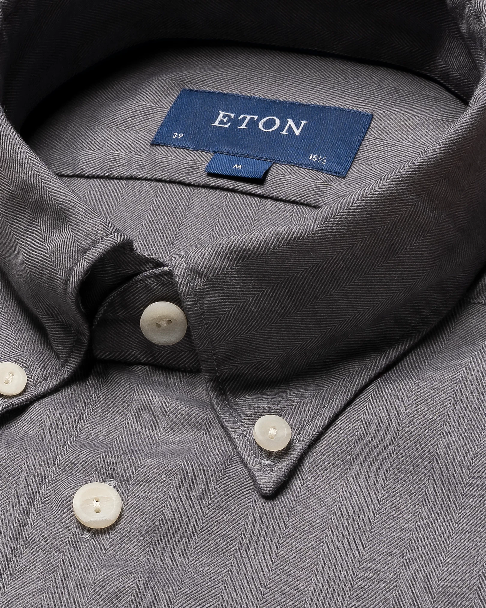 Mid grey Lightweight flannel - Eton