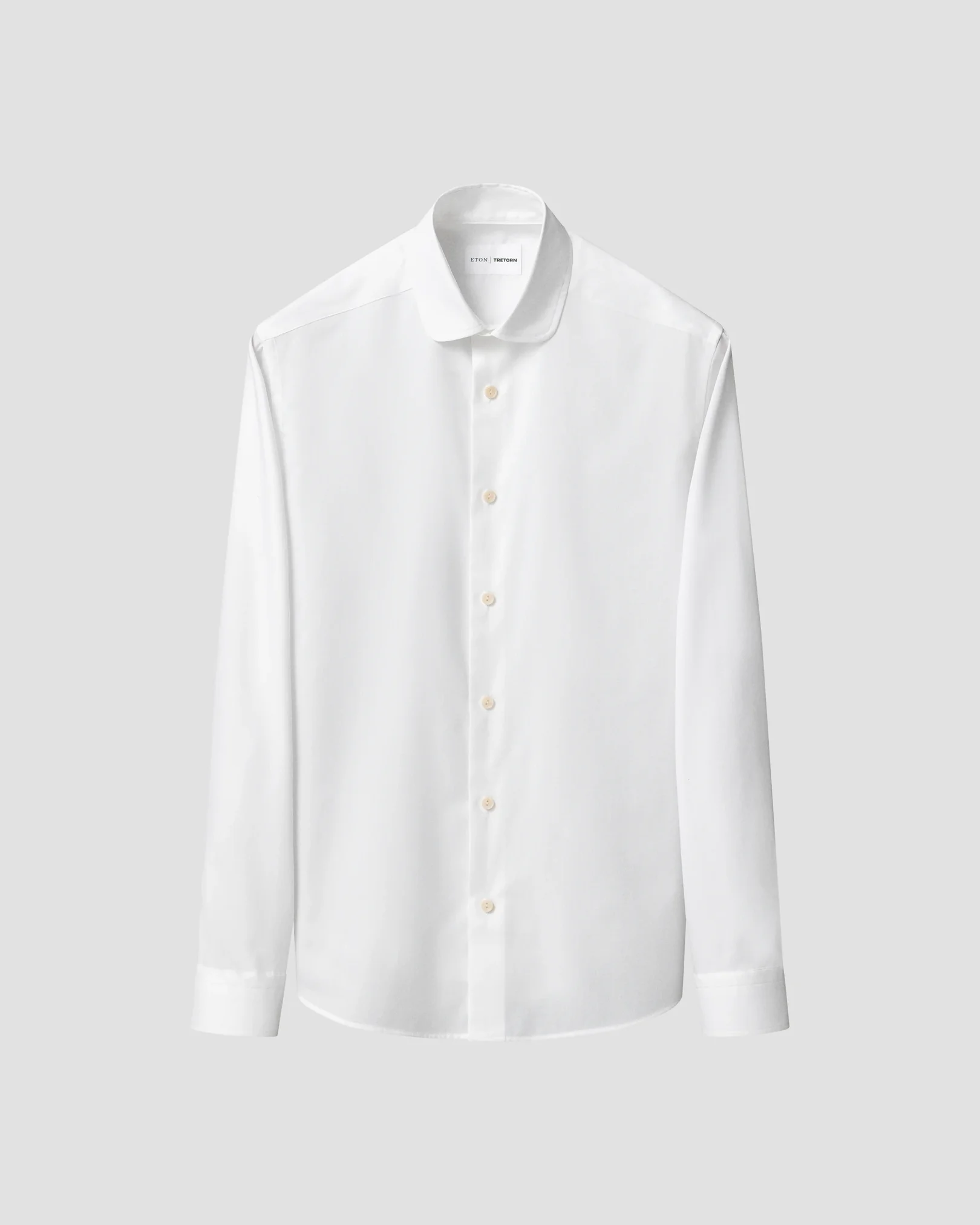 Solid Club Collar Shirt - Eton
